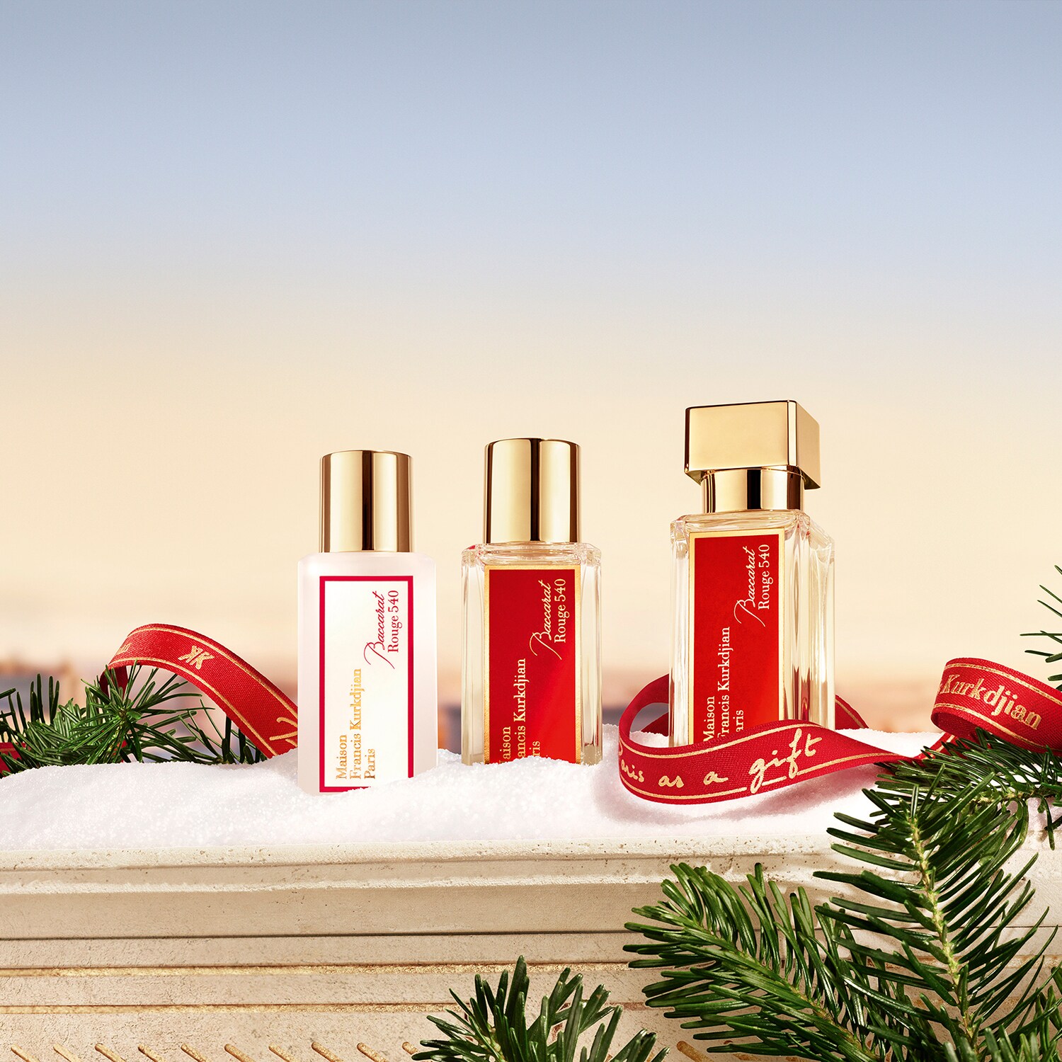 Baccarat Rouge 540 - Coffret rituel parfum de MAISON FRANCIS KURKDJIAN ...