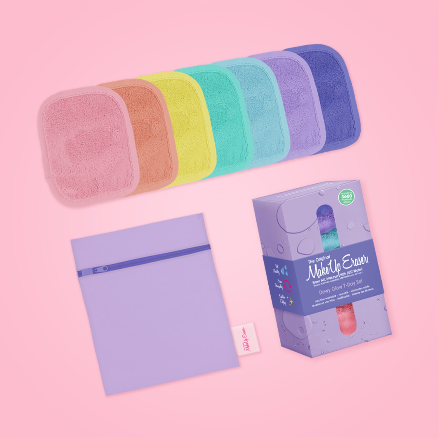 Dewy Glow - 7-Day Set MAKE UP ERASER ≡ SEPHORA