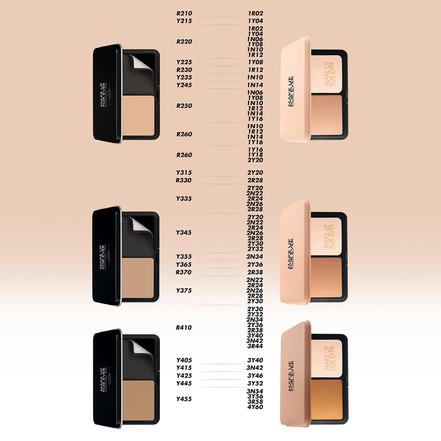 HD Skin Powder Foundation - Base de maquillaje en polvo de Make Up For ...