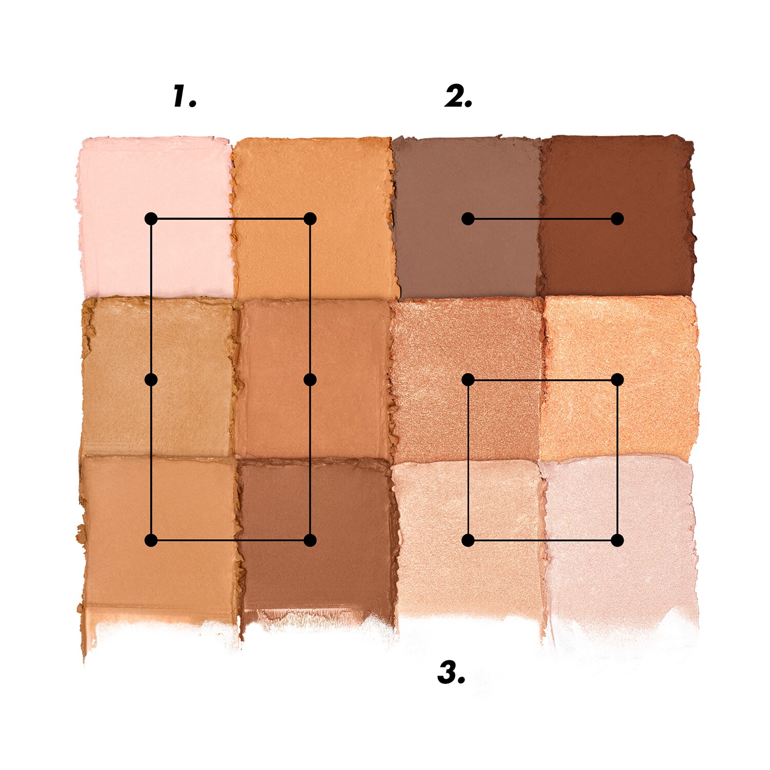 HD Skin Sculting Palette - Kremowa paleta do konturowania i MAKE UP FOR ...