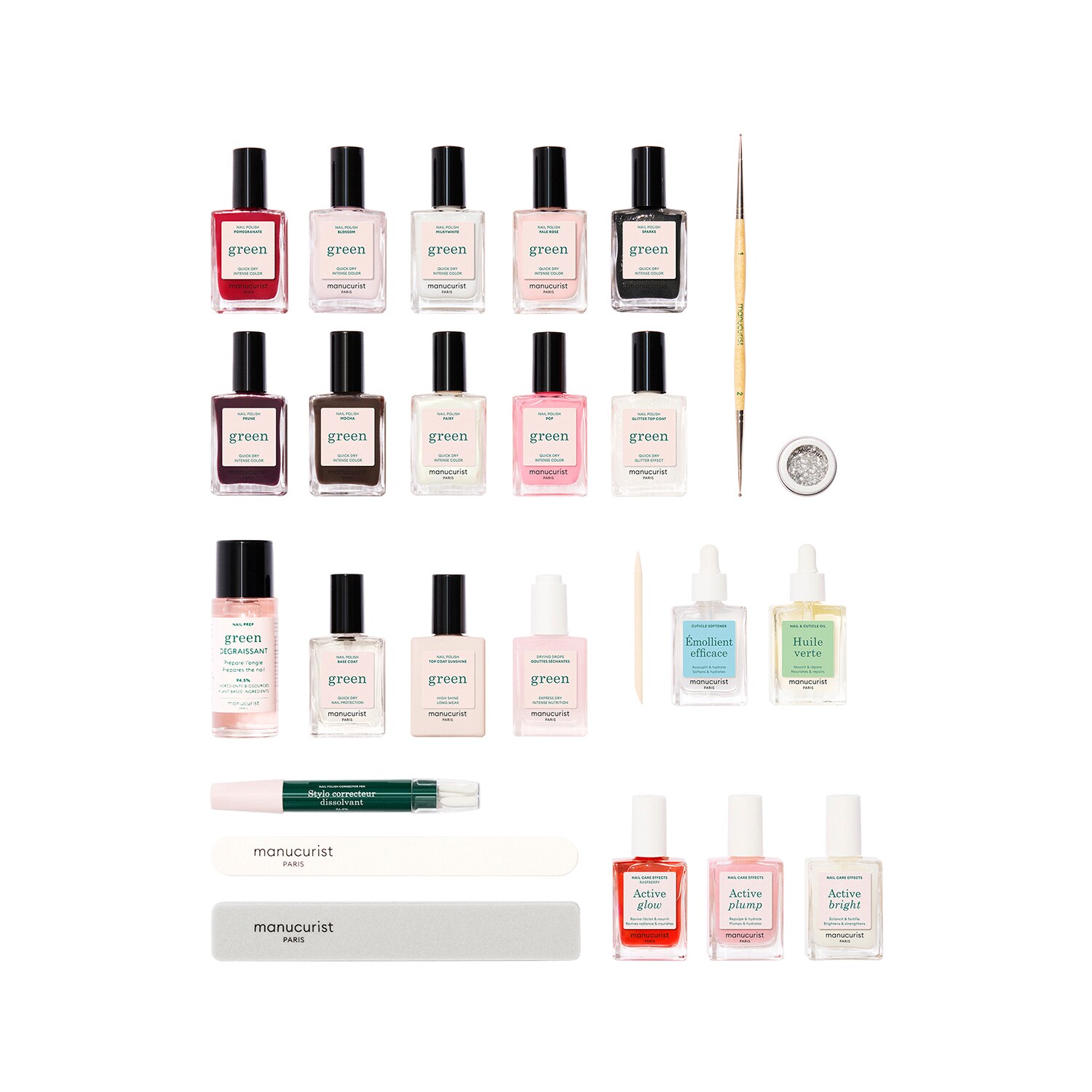 Green - Kalendarz Adwentowy All that glitters i MANUCURIST ≡ SEPHORA