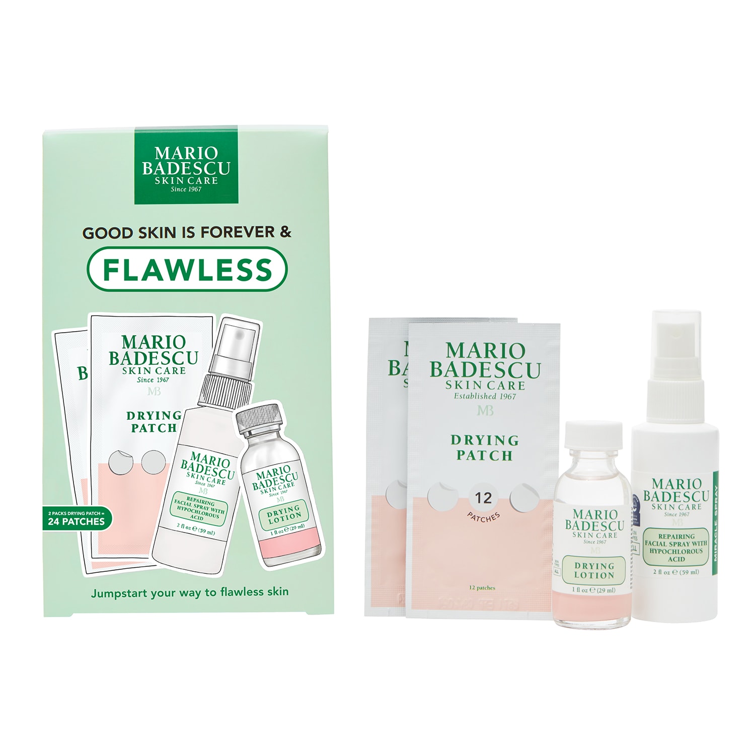 Flawless - Set per la cura del viso di MARIO BADESCU ≡ SEPHORA