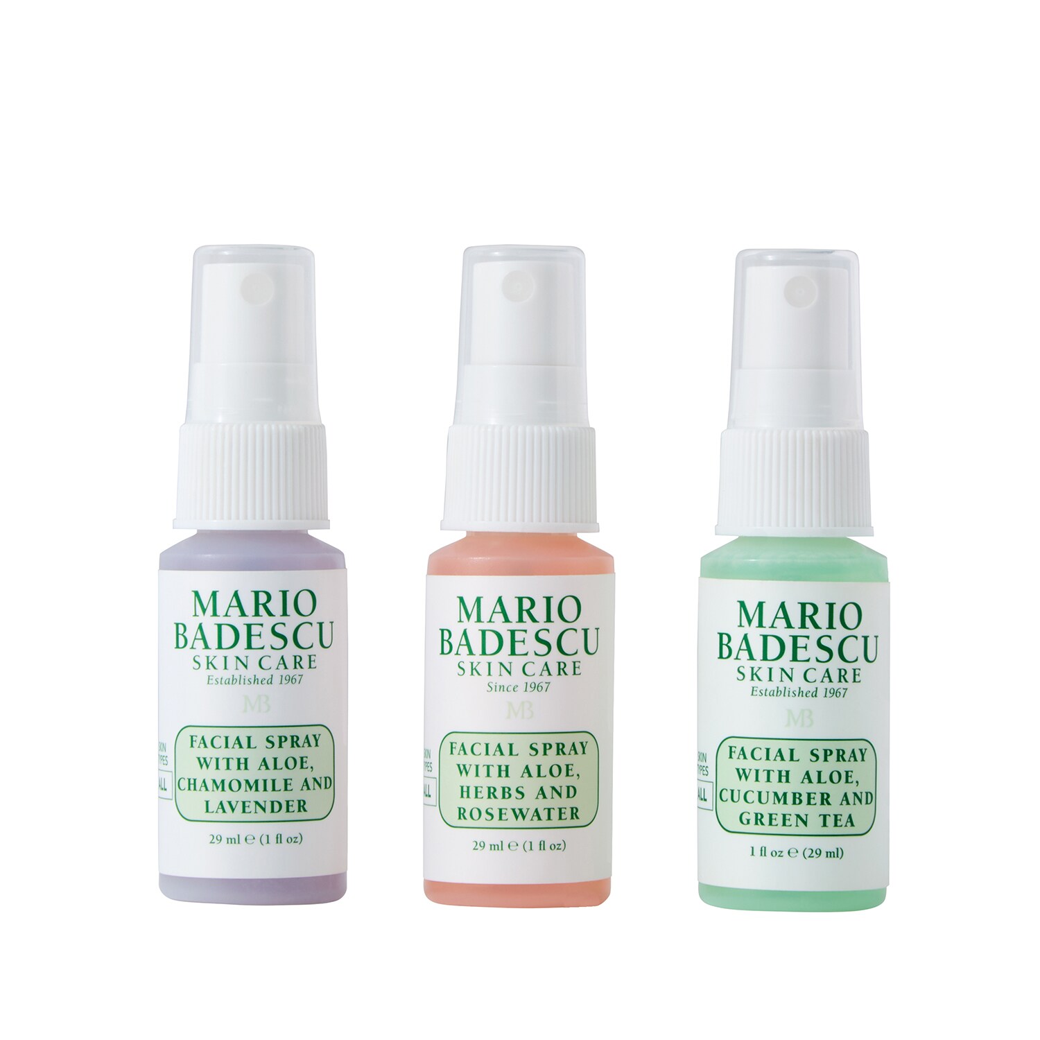 Mario Badescu - Mini Mist Kit - Uppfriskande För Ansiktet