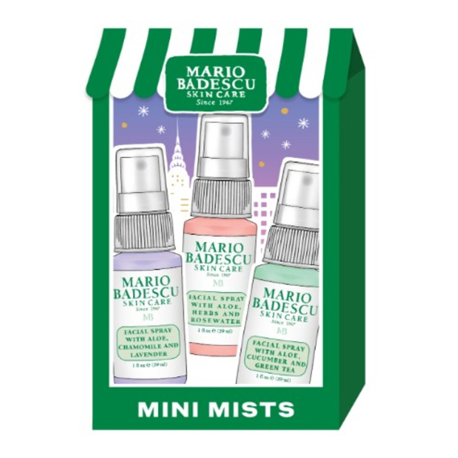 KIT MINI MIST - ΦΡΕΣΚΑΡΕΙ ΤΟ ΠΡΟΣΩΠΟ Mario Badescu ≡ SEPHORA