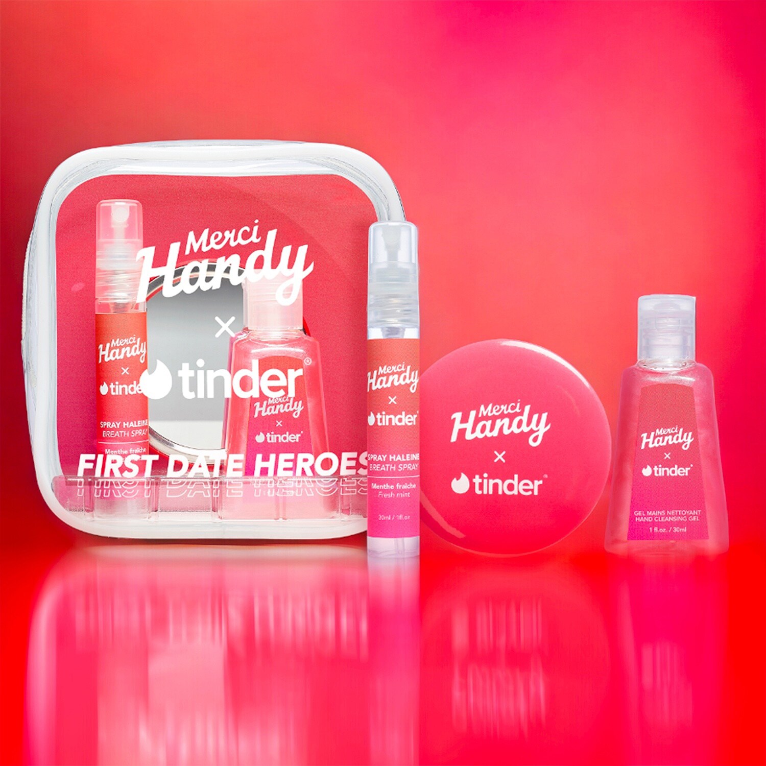 MH X Tinder - Kit exclusif Saint Valentin de MERCI HANDY ≡ SEPHORA
