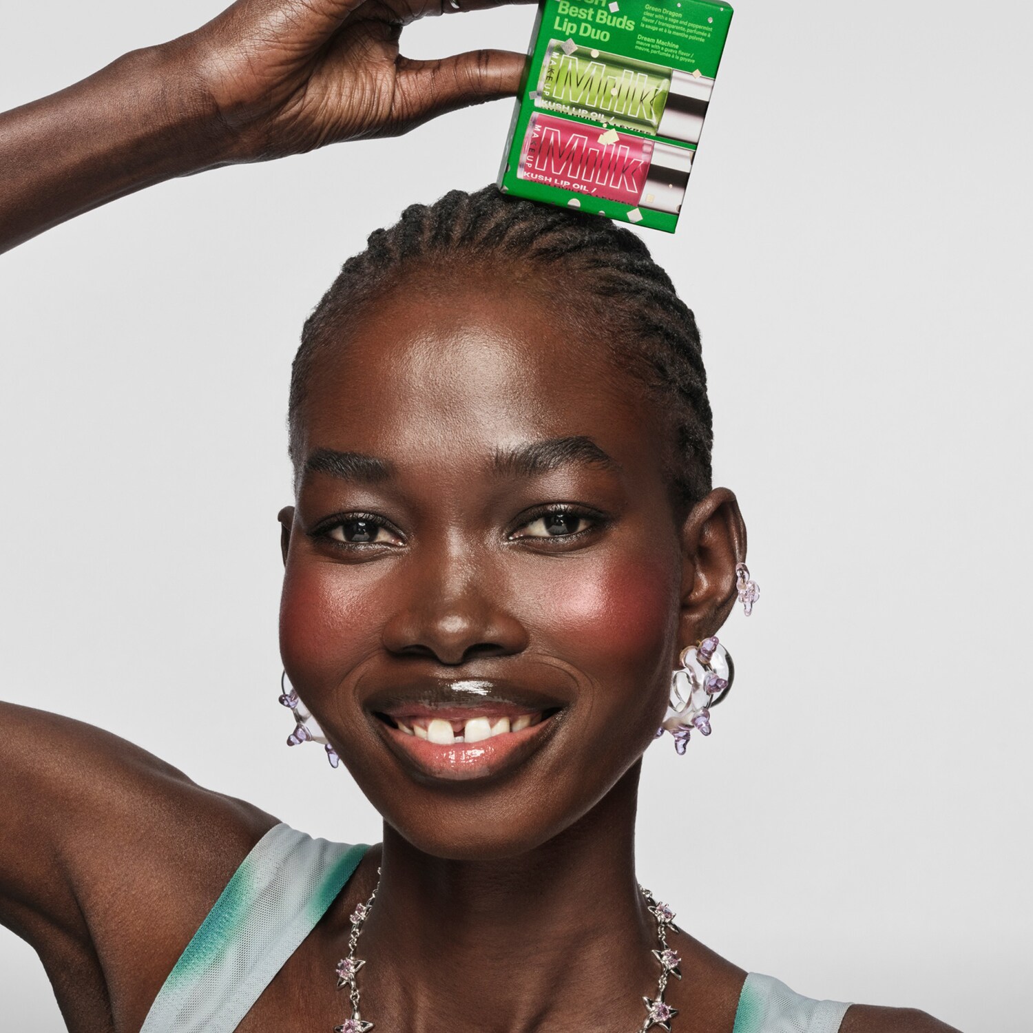 Kush Best Buds Lip Oil Duo - Un set de doua uleiuri Kush Lip Oil Milk ...