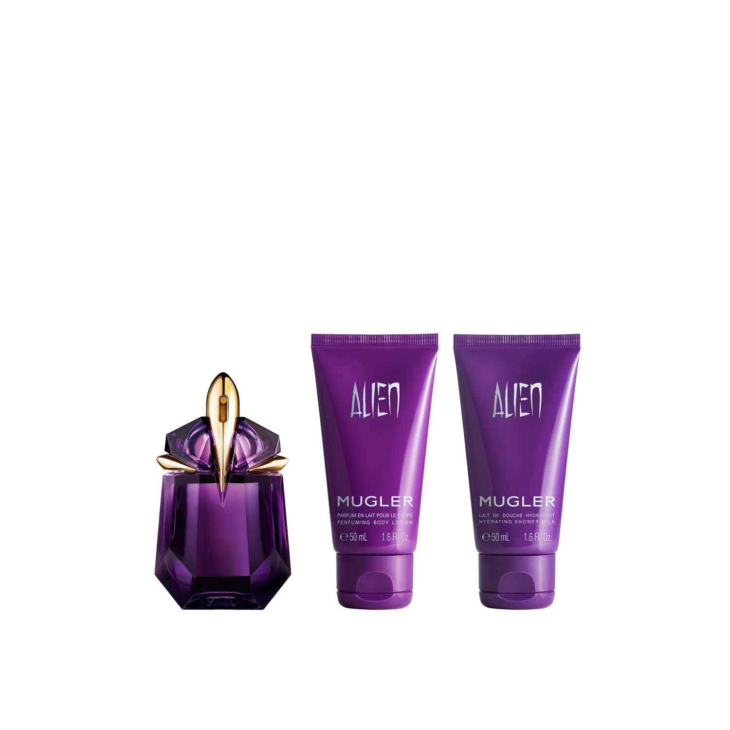 Alien - Cofanetto Eau de Parfum, Gel Doccia, Lozione Corpo di MUGLER ≡ ...