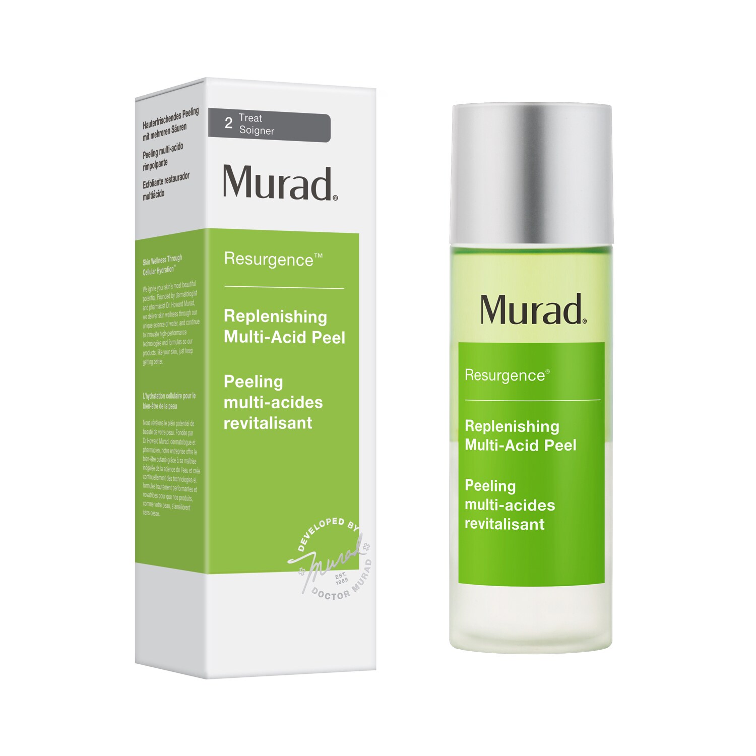 Replenishing Multi-Acid Peel - Aktivní exfoliační ošetření z MURAD ≡ ...