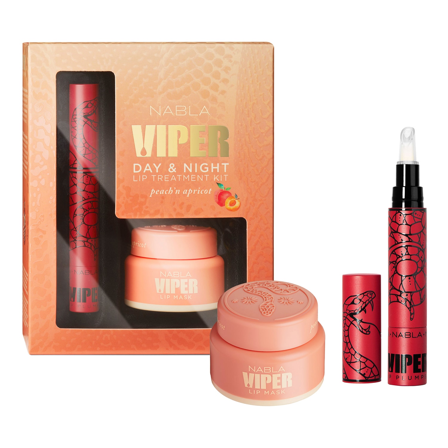 Viper Day & Night Lip Kit Peach'n Apricot - Kit per il trattamento ...