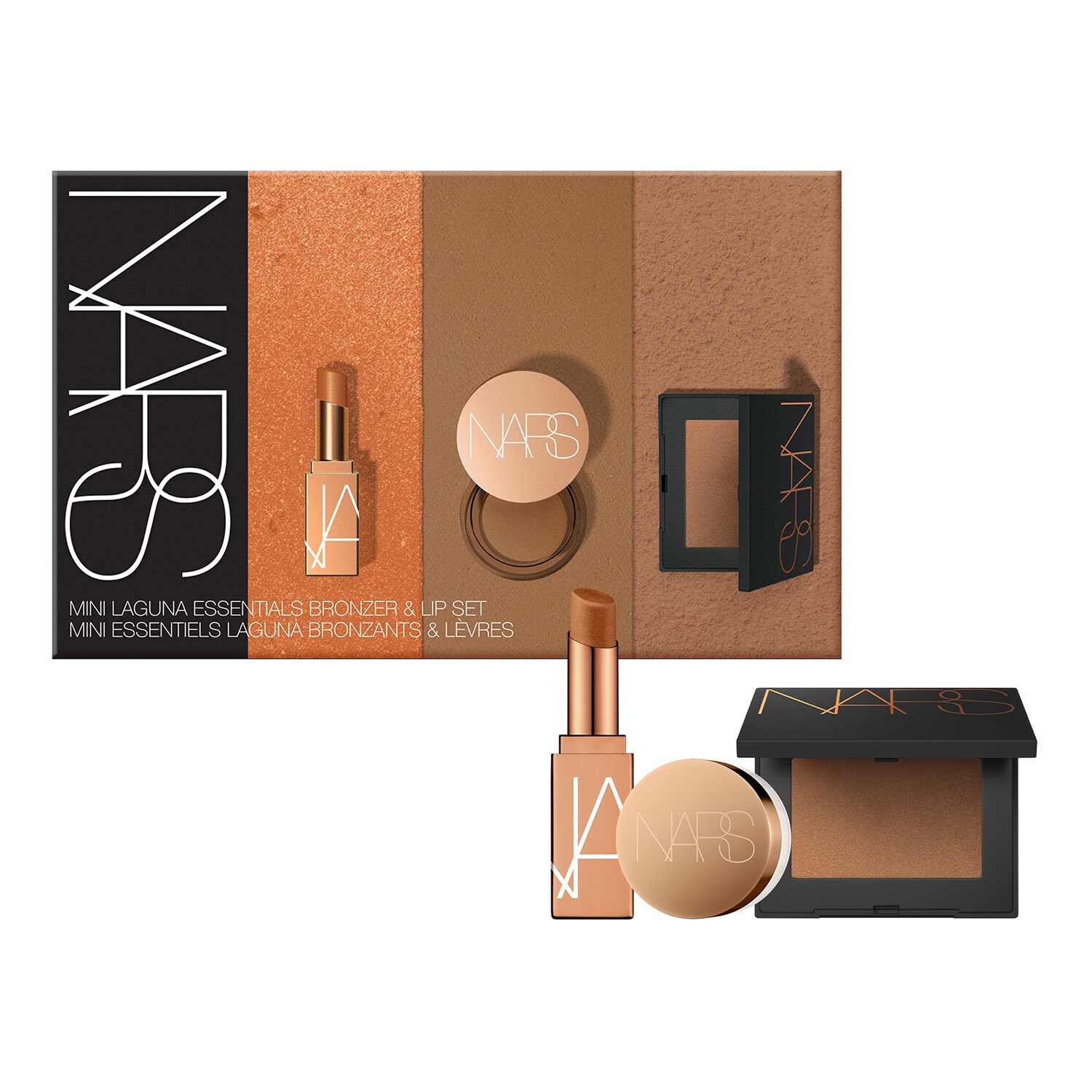 Mini Laguna Essentials Bronzer & Lip Set - Mini Krem ve Toz Bronzer & Lip Balm NARS ≡ SEPHORA