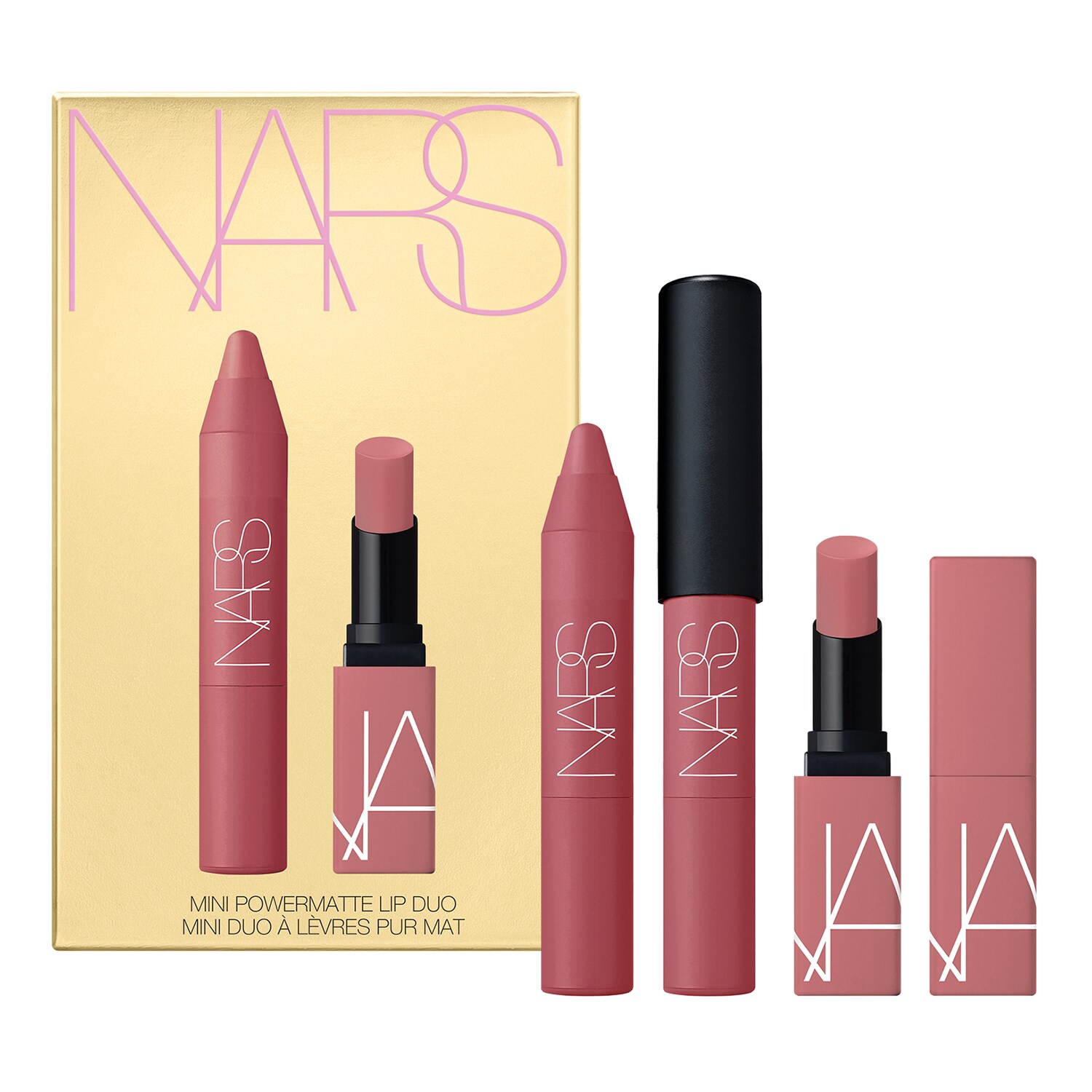 Mini Powermatte Lip Duo - Kit maquillage lèvres de NARS ≡ SEPHORA