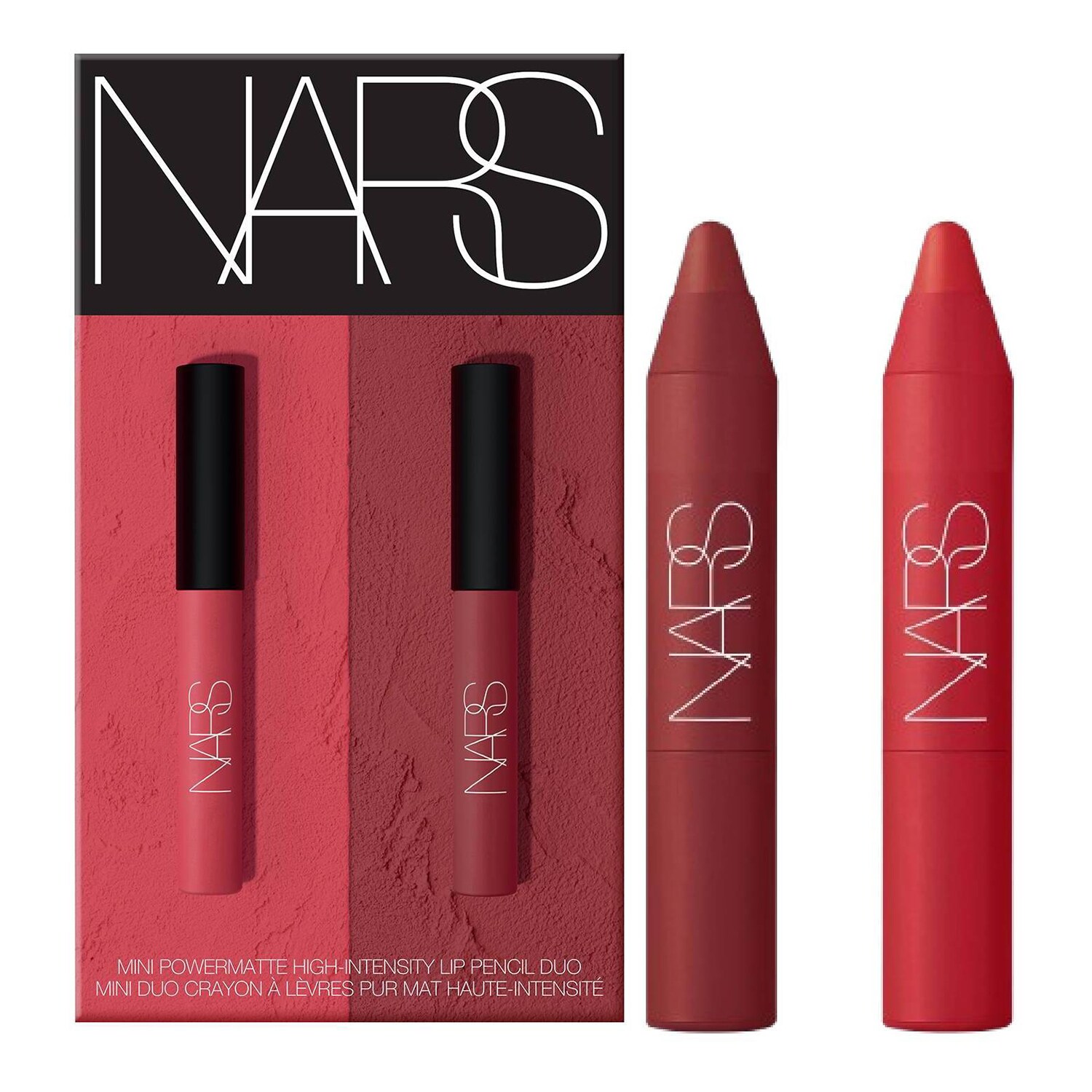 Mini Powermatte High-Intensity Lip Pencil Duo - Coffret crayons à lèvres de NARS ≡ SEPHORA