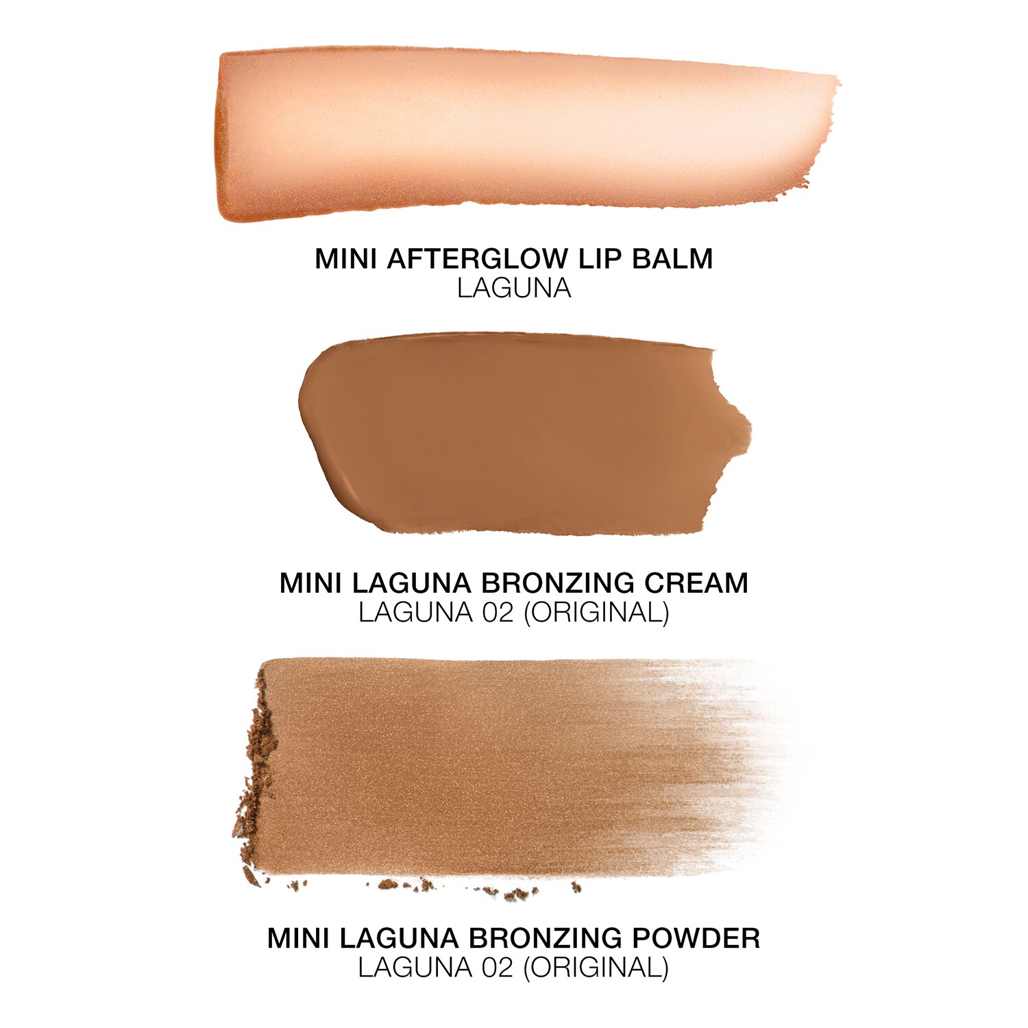 Mini Laguna Essentials Bronzer & Lip Set - Mini Krem ve Toz Bronzer ...