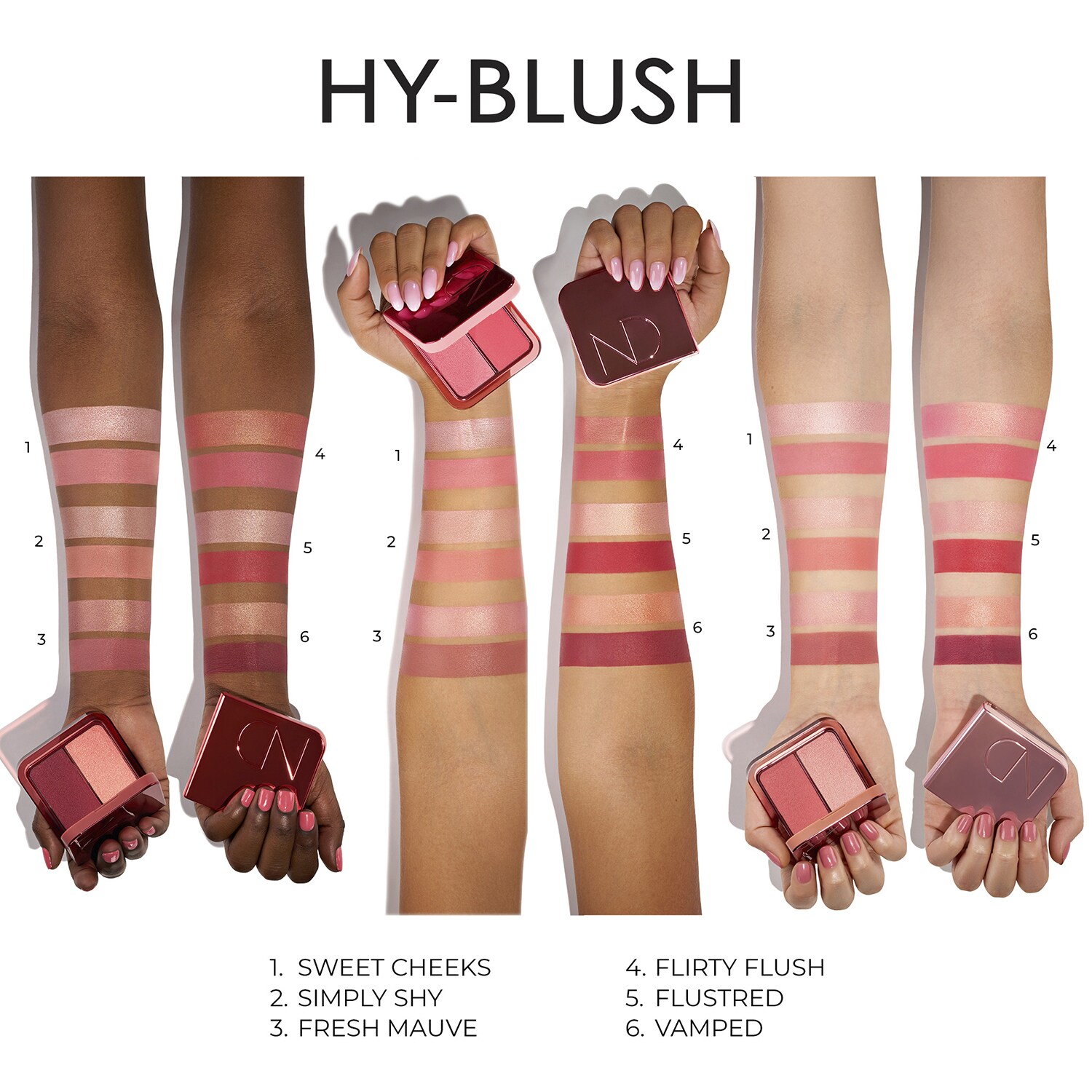 HY-BLUSH - Set di due blush in crema effetto impalpabile di NATASHA ...
