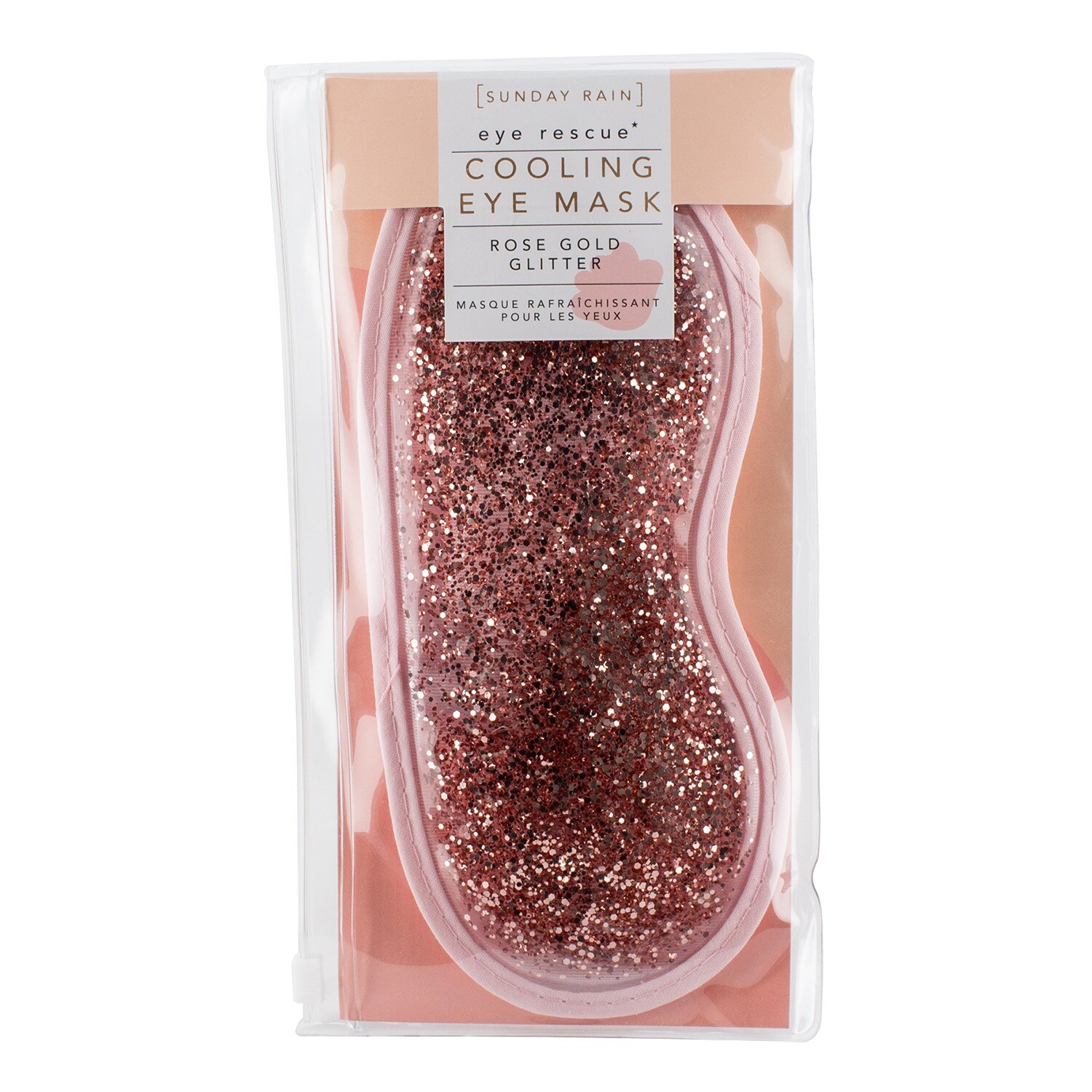 Npw - Cooling Eye Mask Rose Gold Glitter