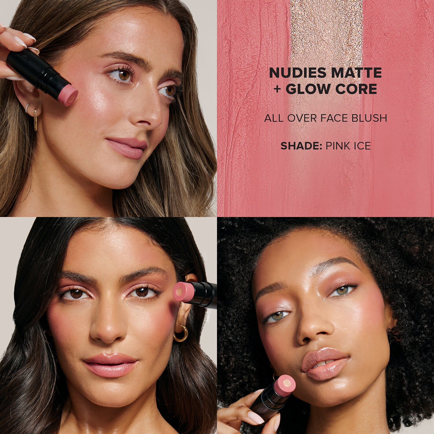 Nudies All Over Face Color Matte + Glow - Blush in stick di NUDESTIX ≡ SEPHORA