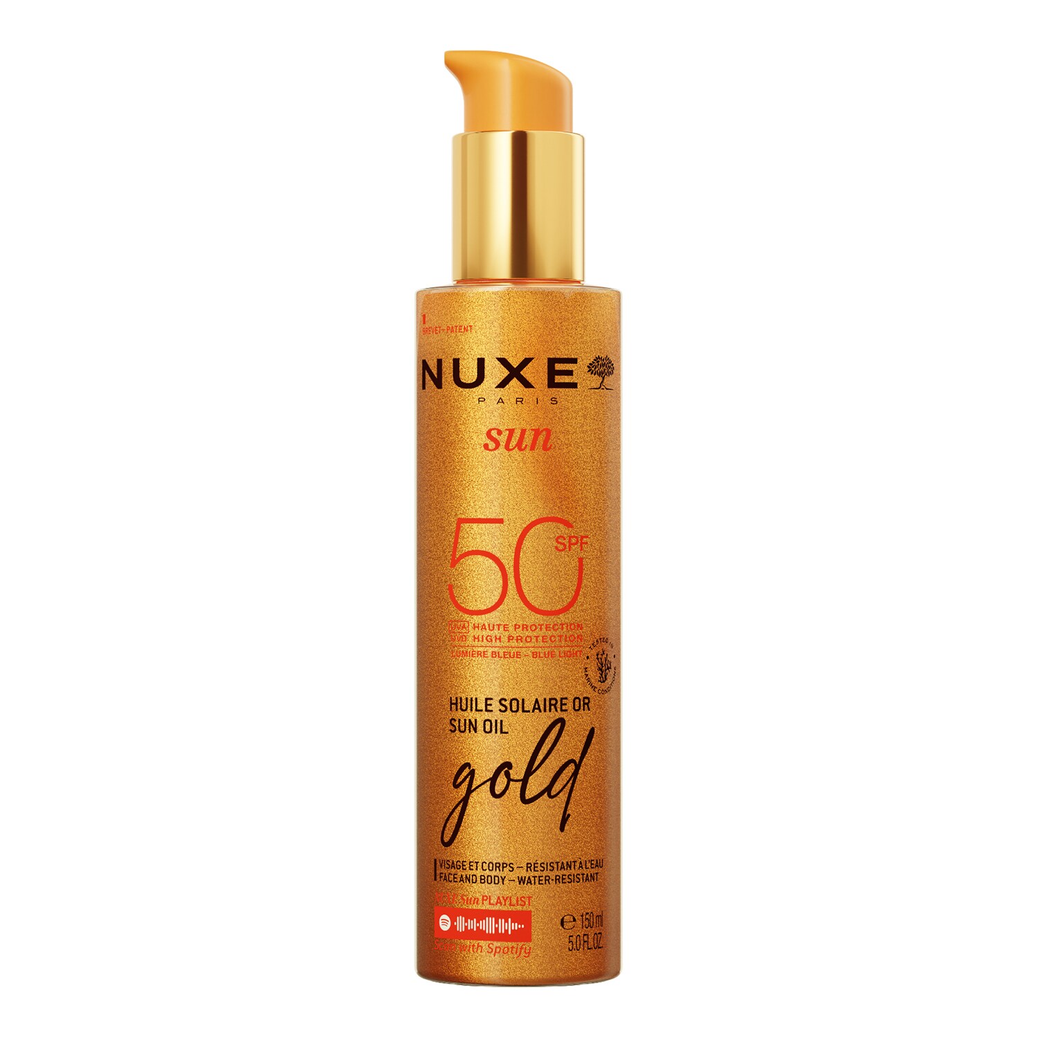 Nuxe Sun - Aceite Bronceador Gold Rostro y Cuerpo SPF 50 de Nuxe ≡ SEPHORA