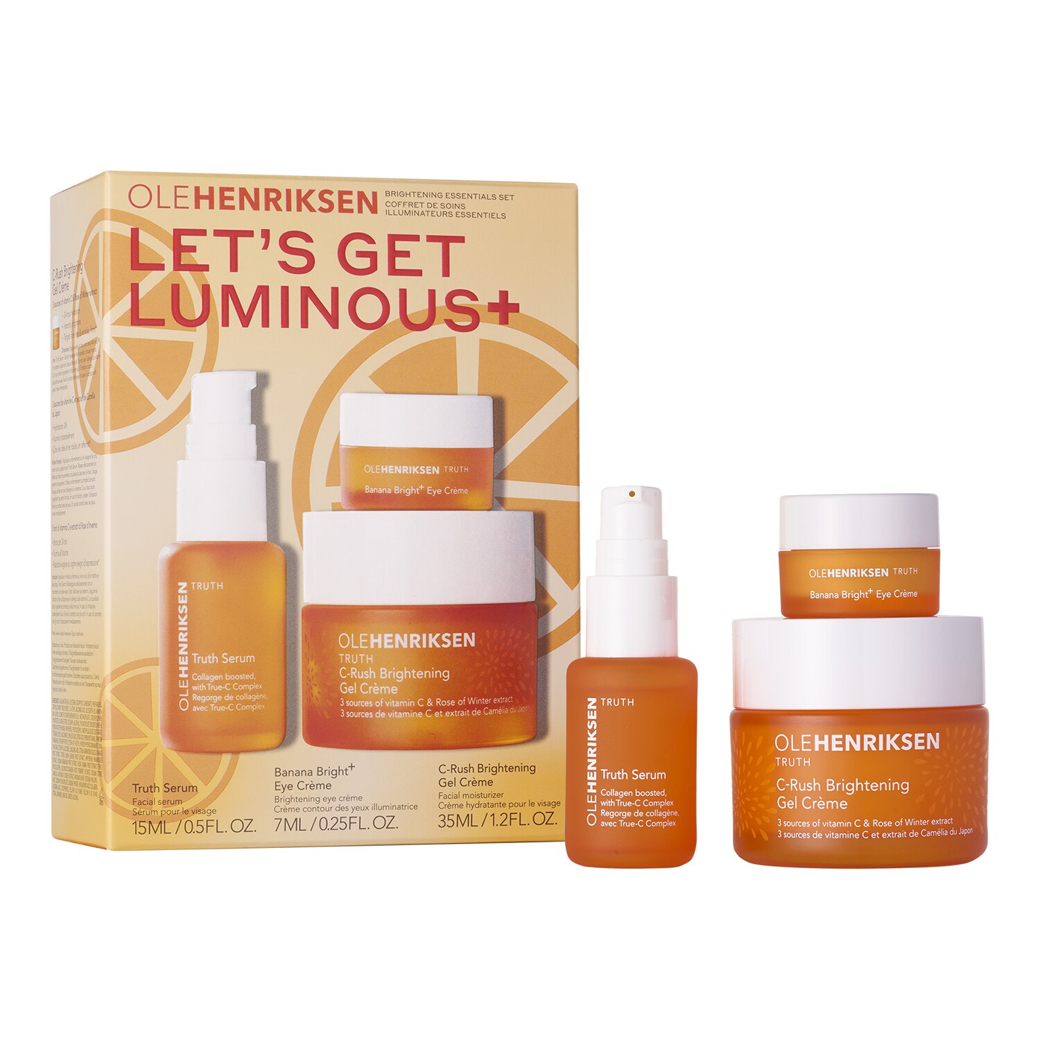 Olehenriksen - Let's Get Luminous Set - Vitamin C Brightening Skincare Set