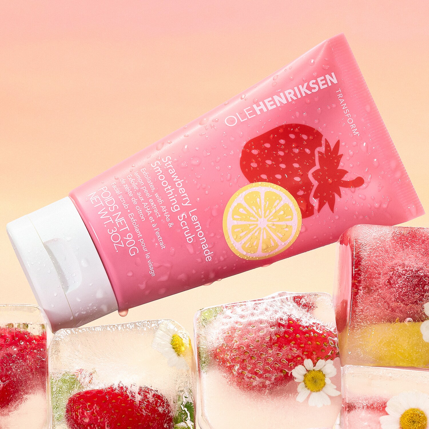Strawberry Lemonade Smoothing Scrub - Vyhlazujicí pleťový peeling z ...