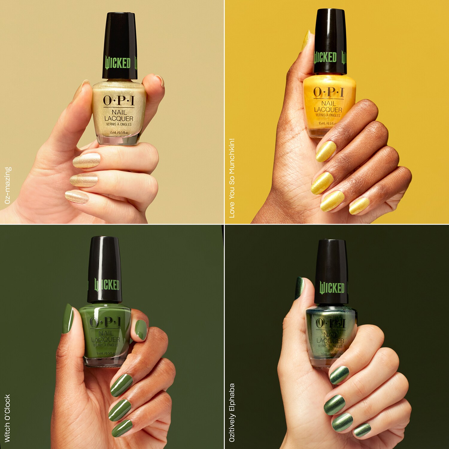 Collection Wicked - Coffret de 2 vernis à ongles tenue jusqu'à 7 jours ...