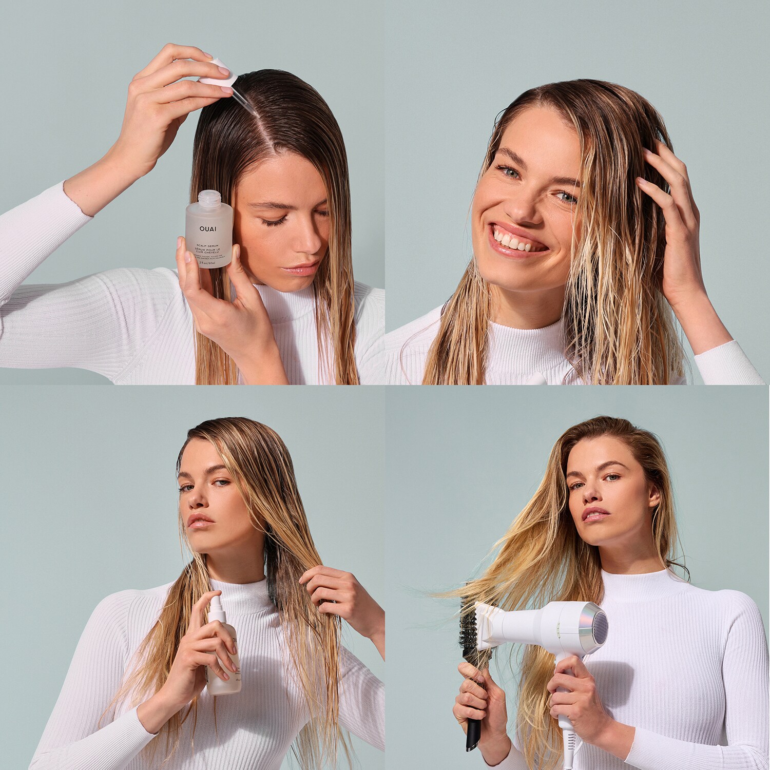 Thickening Spray - Spray cheveux épaississant et volumateur de OUAI ≡ ...