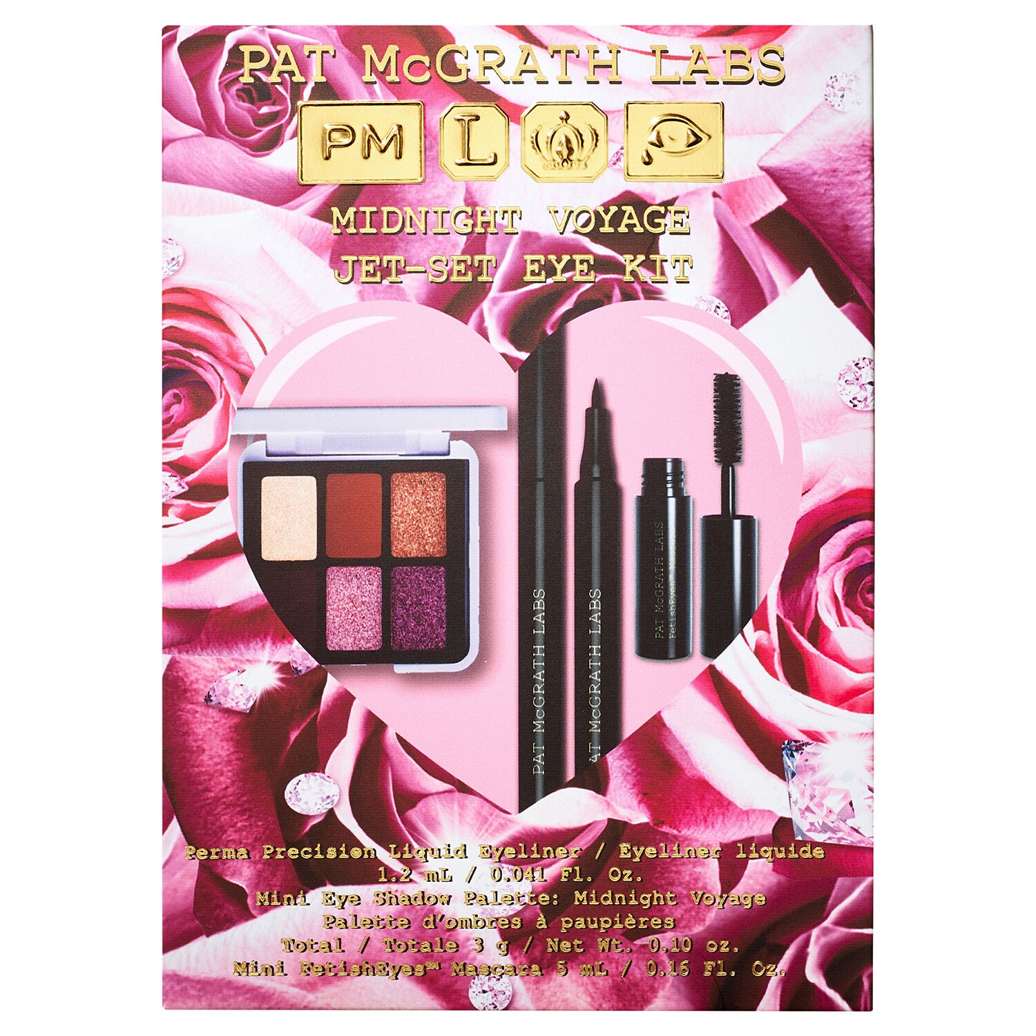 Midnight Voyage Jet - Set de machiaj pentru ochi Pat McGrath Labs ≡ SEPHORA
