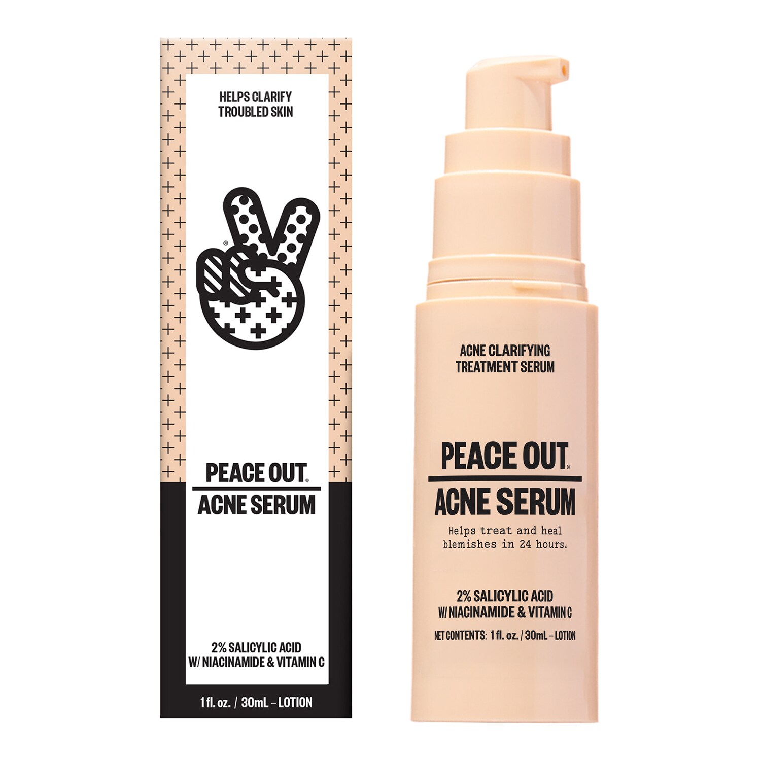 Acne Serum - Sérum Anti-imperfection de PEACE OUT SKINCARE ≡ SEPHORA