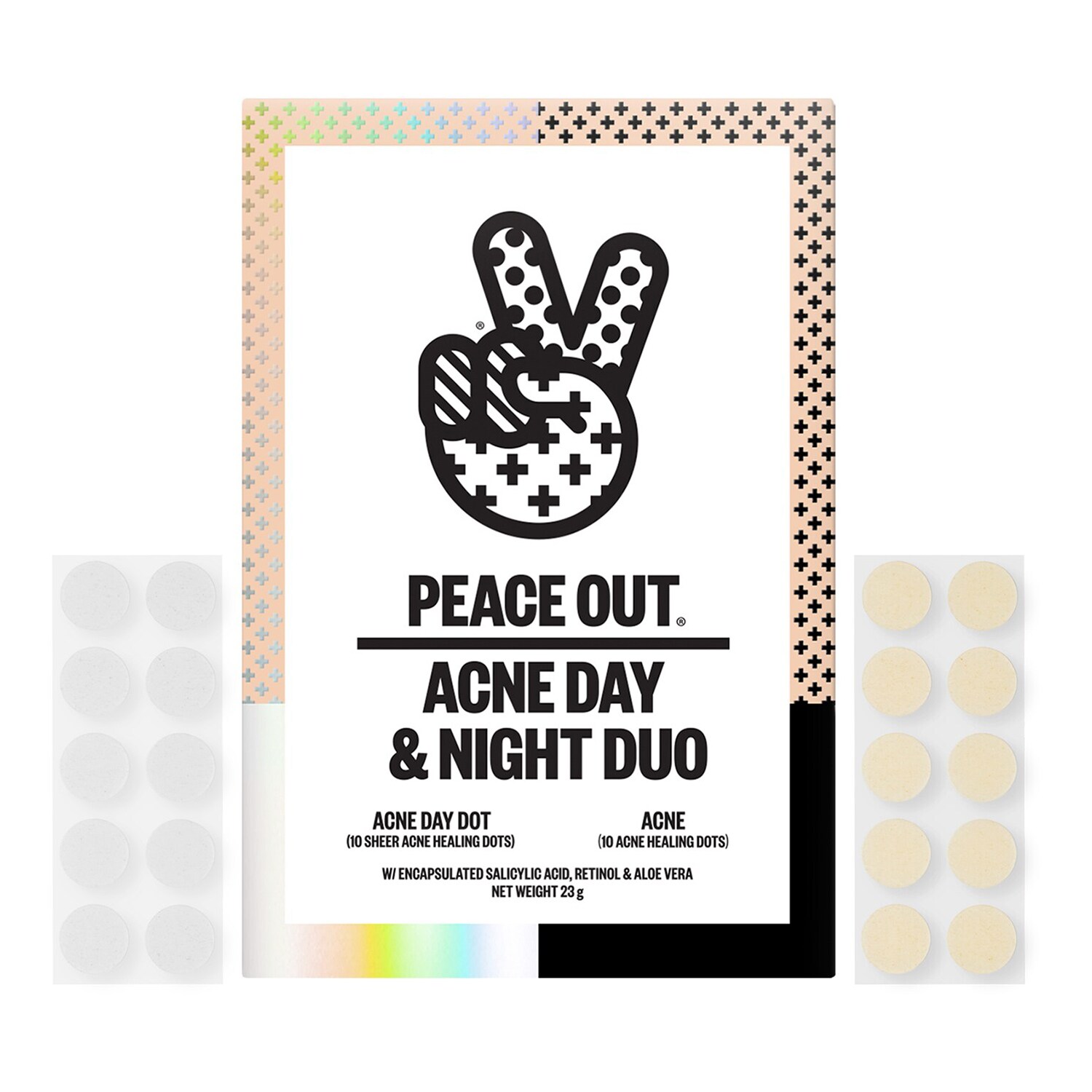 Acne Day & Night Duo - Set patch-uri anti-imperfectiuni Peace Out ...
