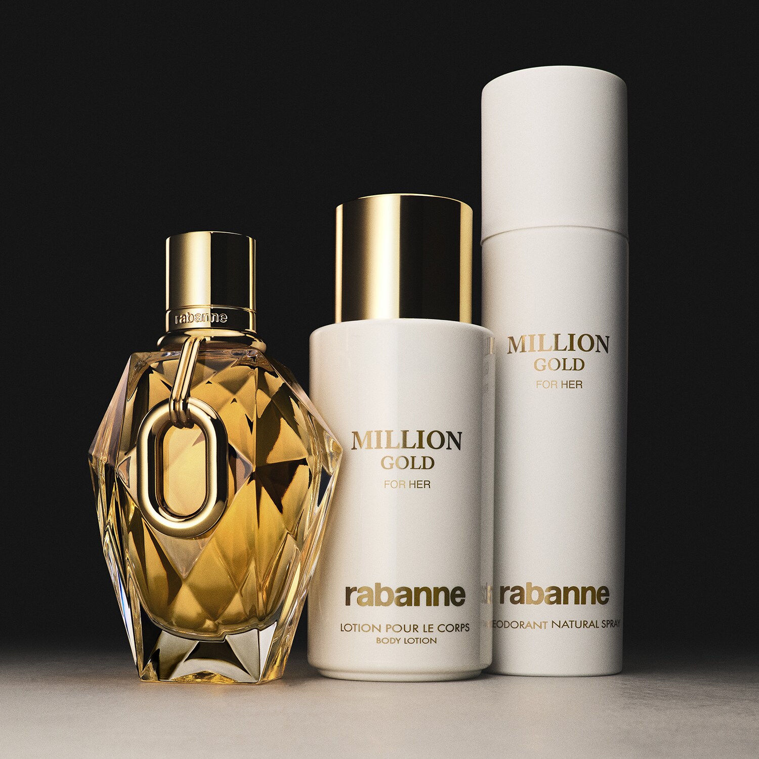 Million Gold for her - Body lotion di RABANNE FRAGRANCES ≡ SEPHORA