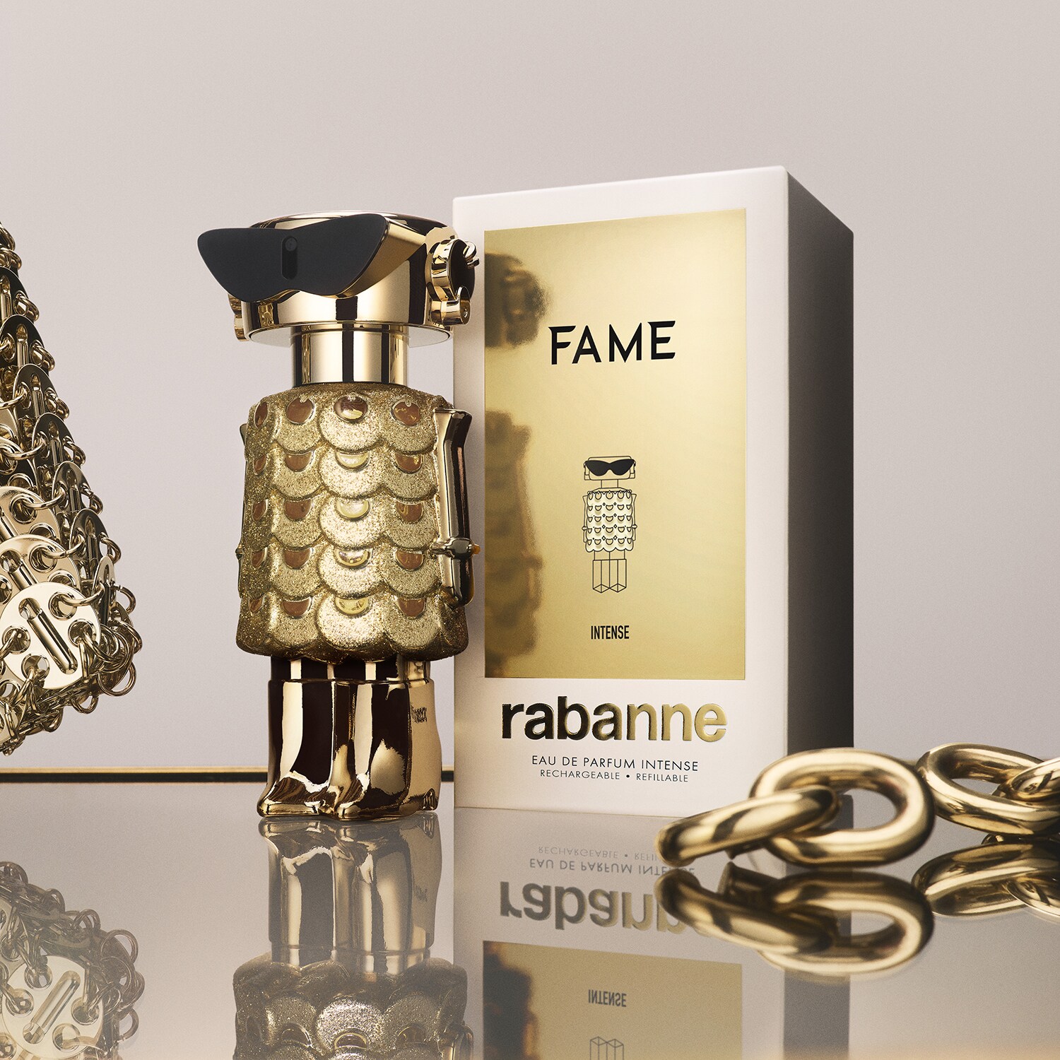 Fame - Eau de Parfum Intense floral y amaderado de Rabanne Fragances ≡ ...