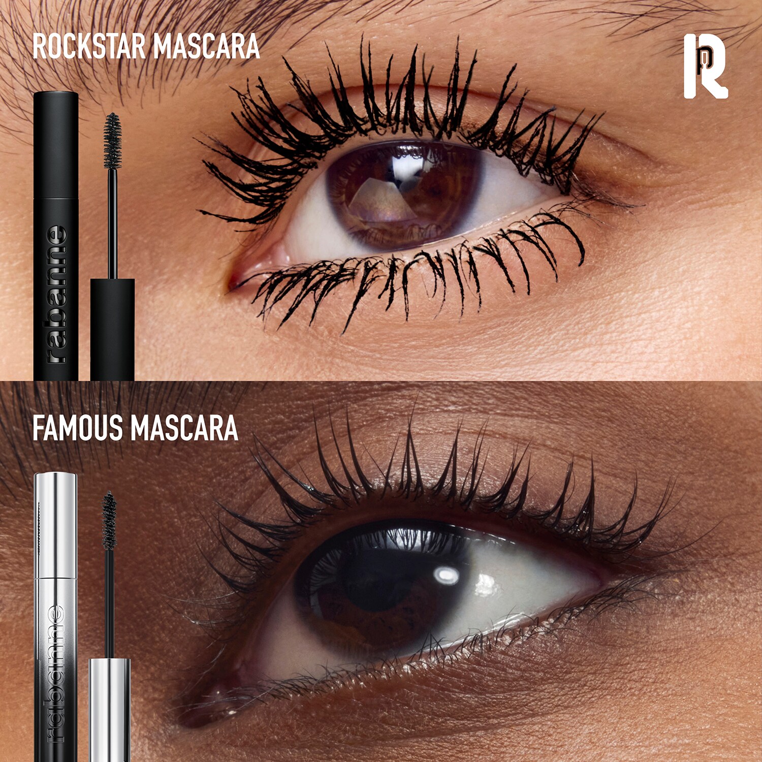 RABANNE MAKEUP Rockstar Mascara - Volume Elevato e Lunghezza Istantanea ...