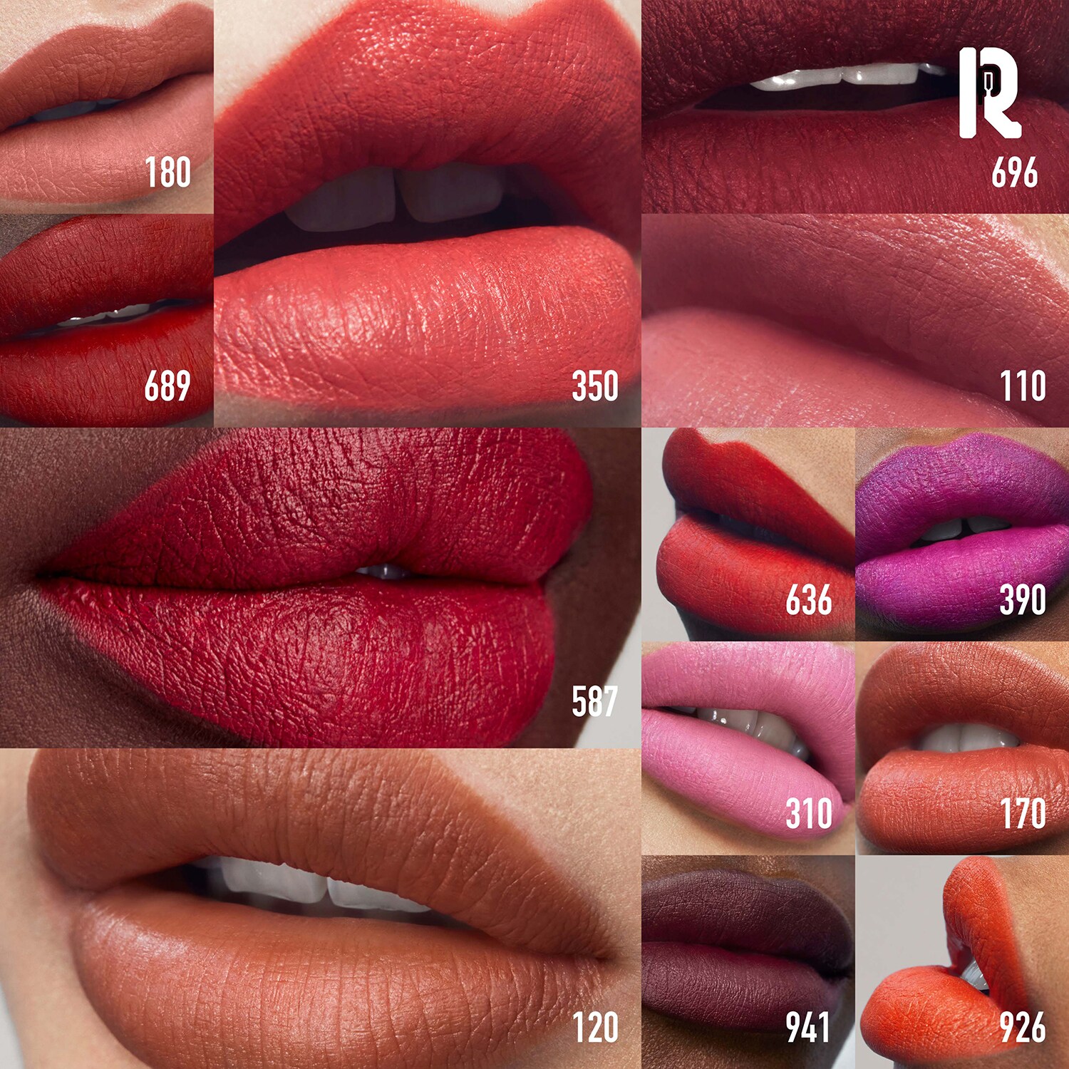 Famous Lipcolor - Matná Hydratační Rtěnka z RABANNE MAKEUP ≡ SEPHORA