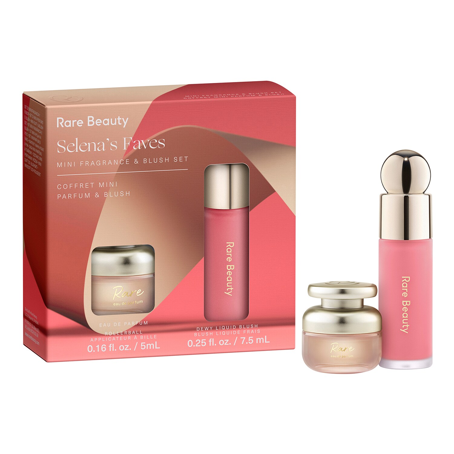 Selena's Fav Mini Set - Set mini cu parfum si blush Rare Beauty ≡ SEPHORA