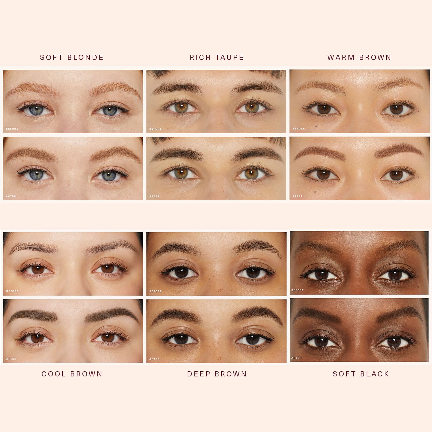 Brow Harmony Precision Pencil - Lápiz de cejas de Rare Beauty ≡ SEPHORA