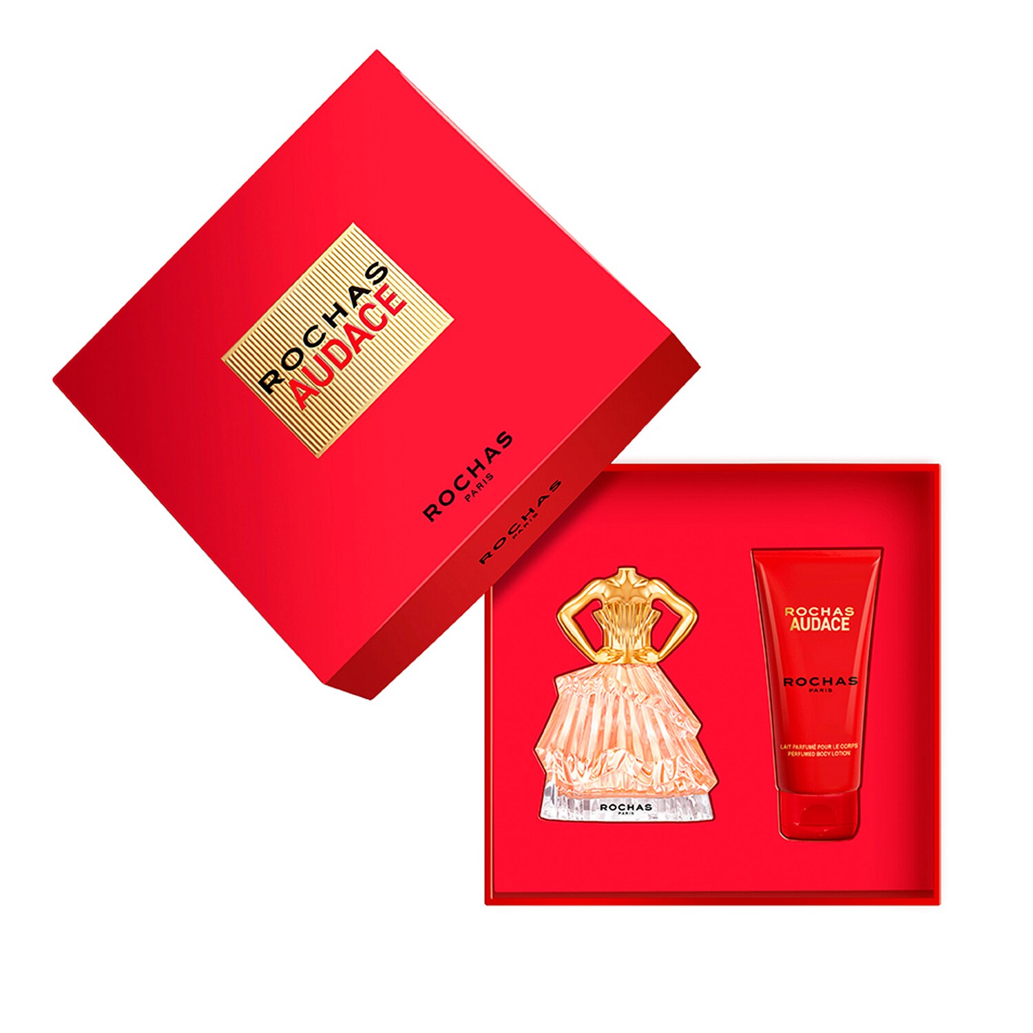 Rochas Audace - Coffret Eau de Parfum et Lait Corps de ROCHAS ≡ SEPHORA
