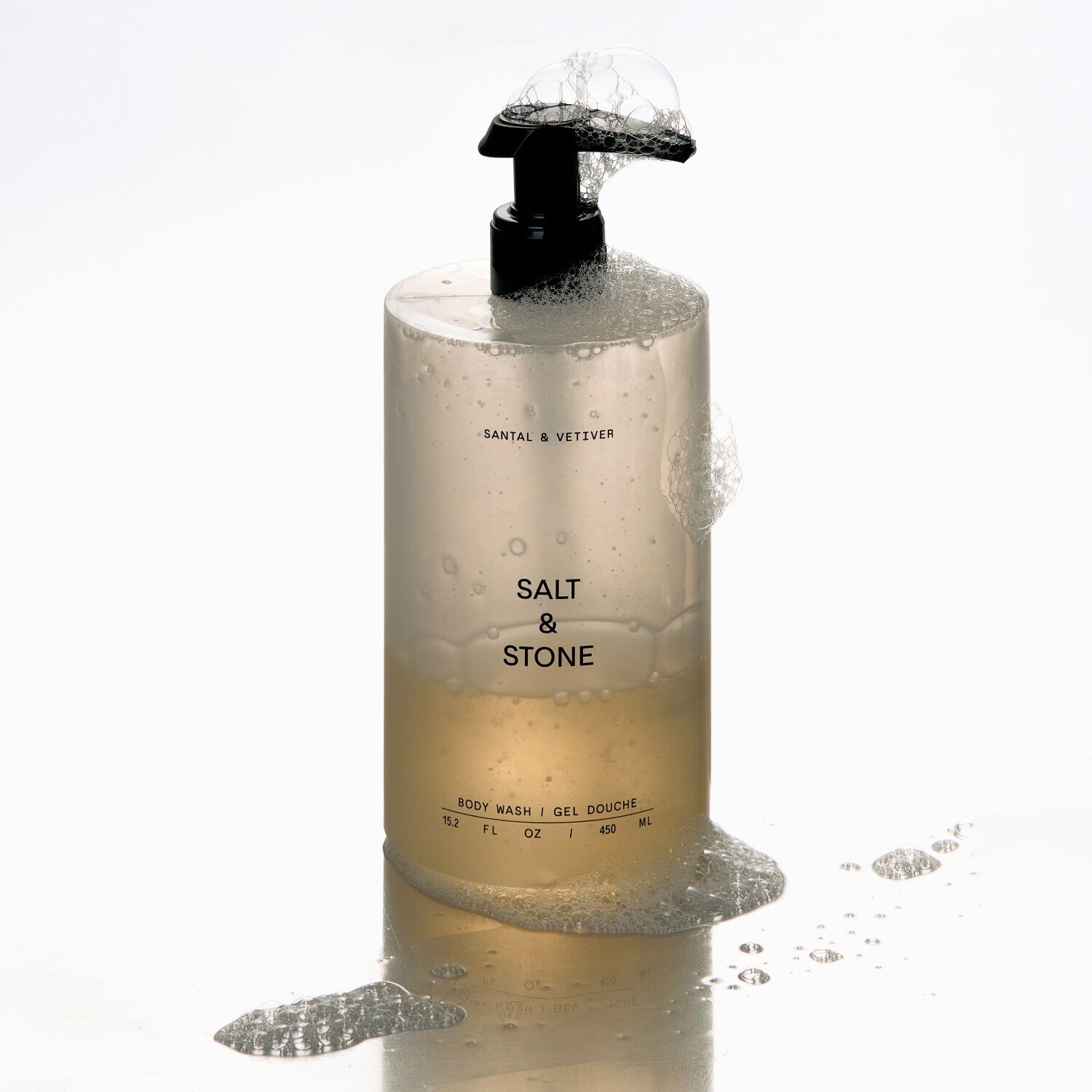 Body Wash - Sprchový gel se santalovým dřevem a vetiverem z SALT AND ...