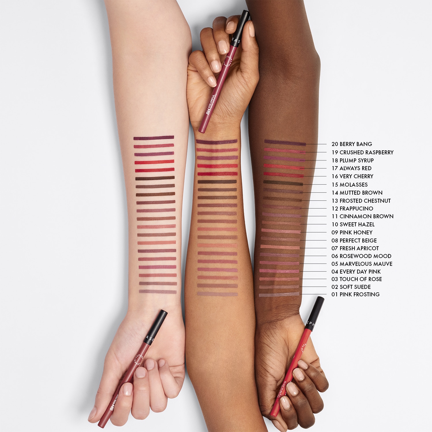 8HR Colorful Lip Liner - Nicht abfärbender Lippenkonturenstift von ...