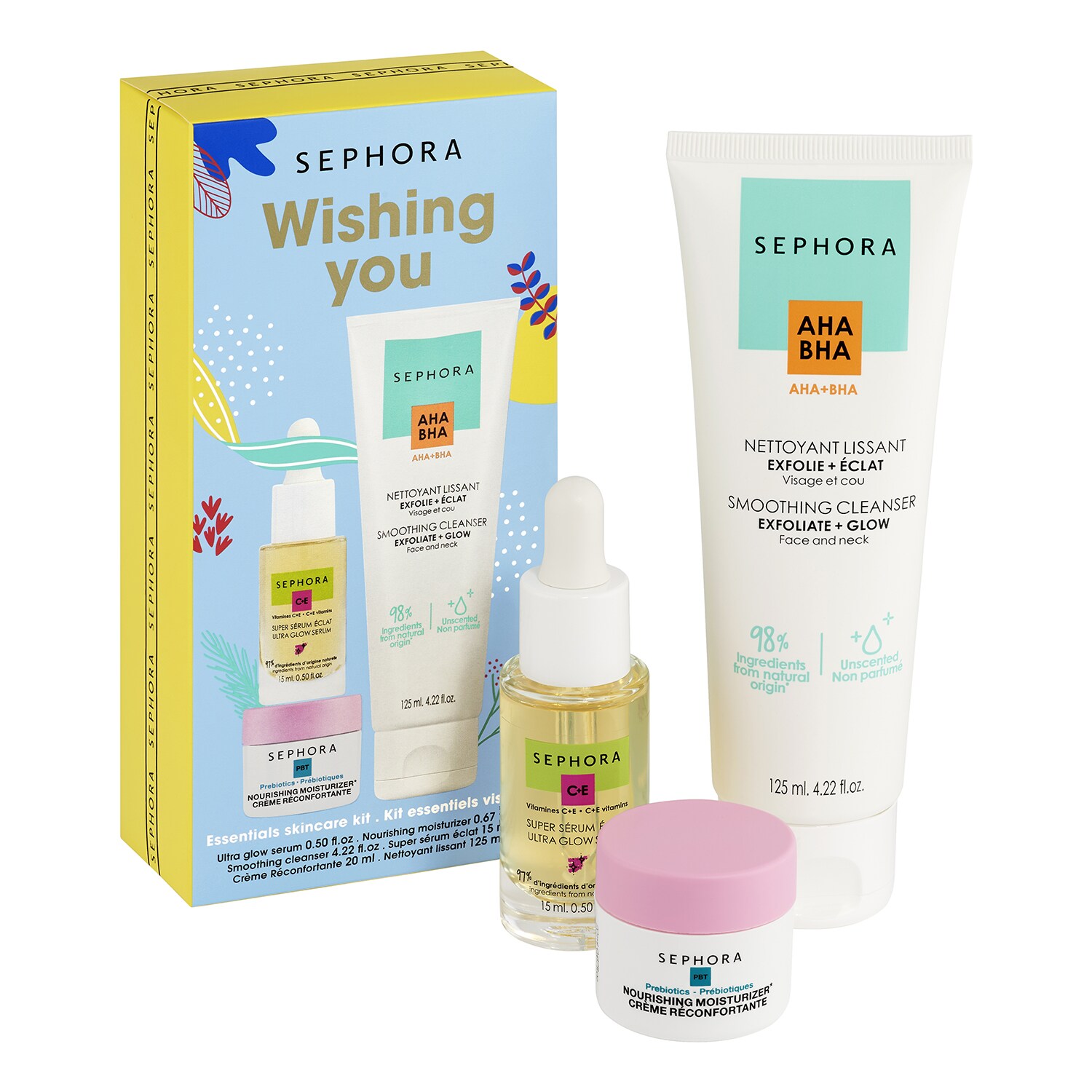 Set cu produse esentiale pentru ten - Wishing you Sephora Collection ≡ ...