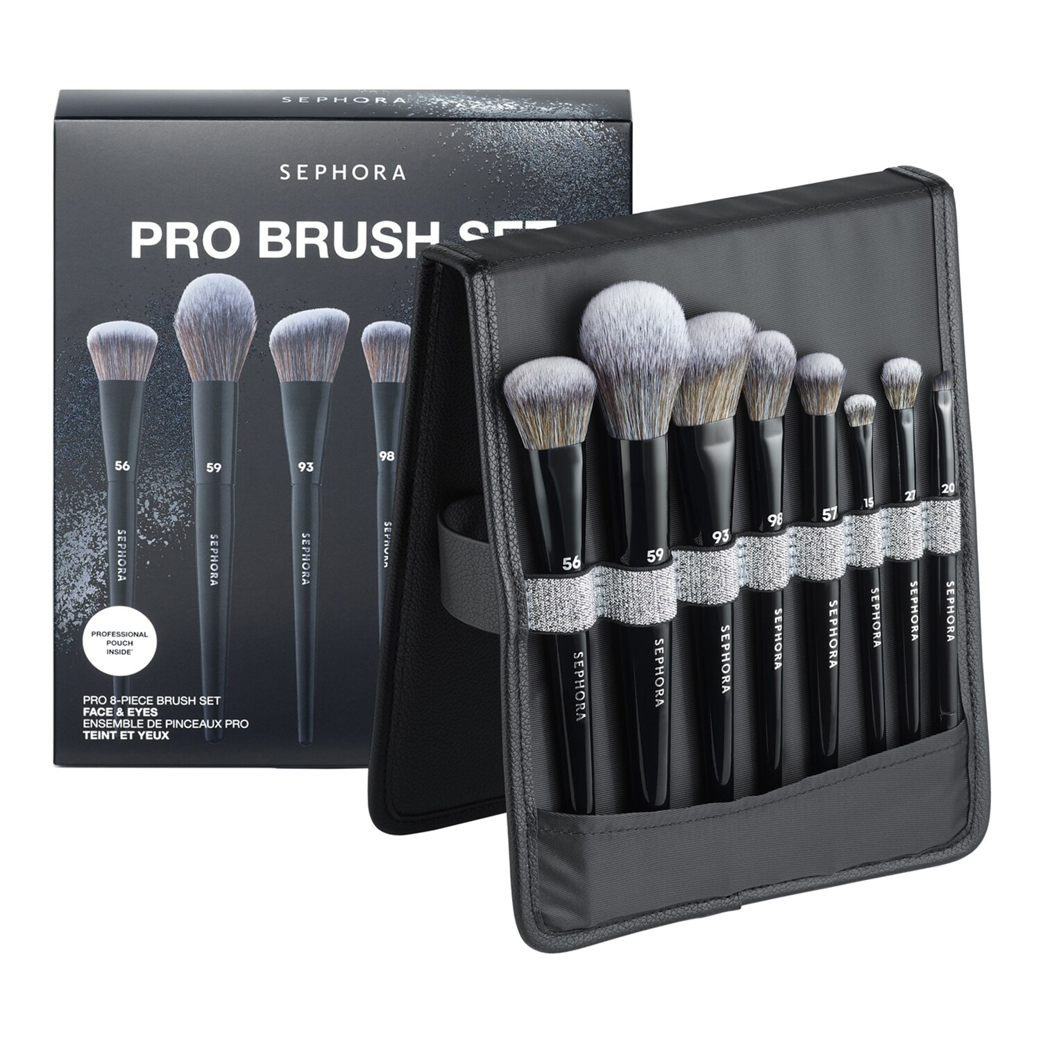 Sephora Collection - Moving Lights - Ett Professionellt Set Med Borstar ...