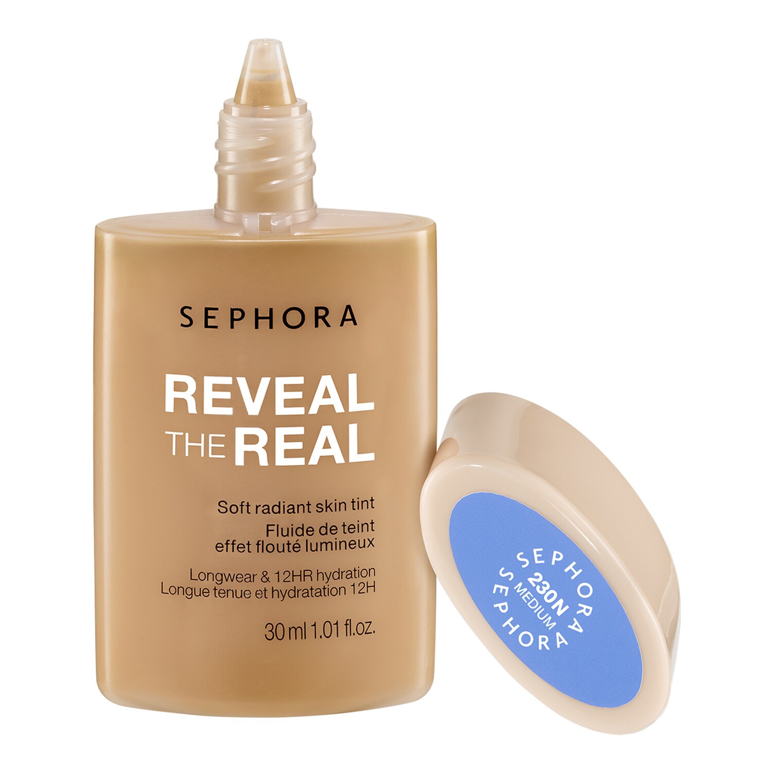 Reveal the Real 230N Medium (30 ml) - Skin tint colorata effetto glowy ...