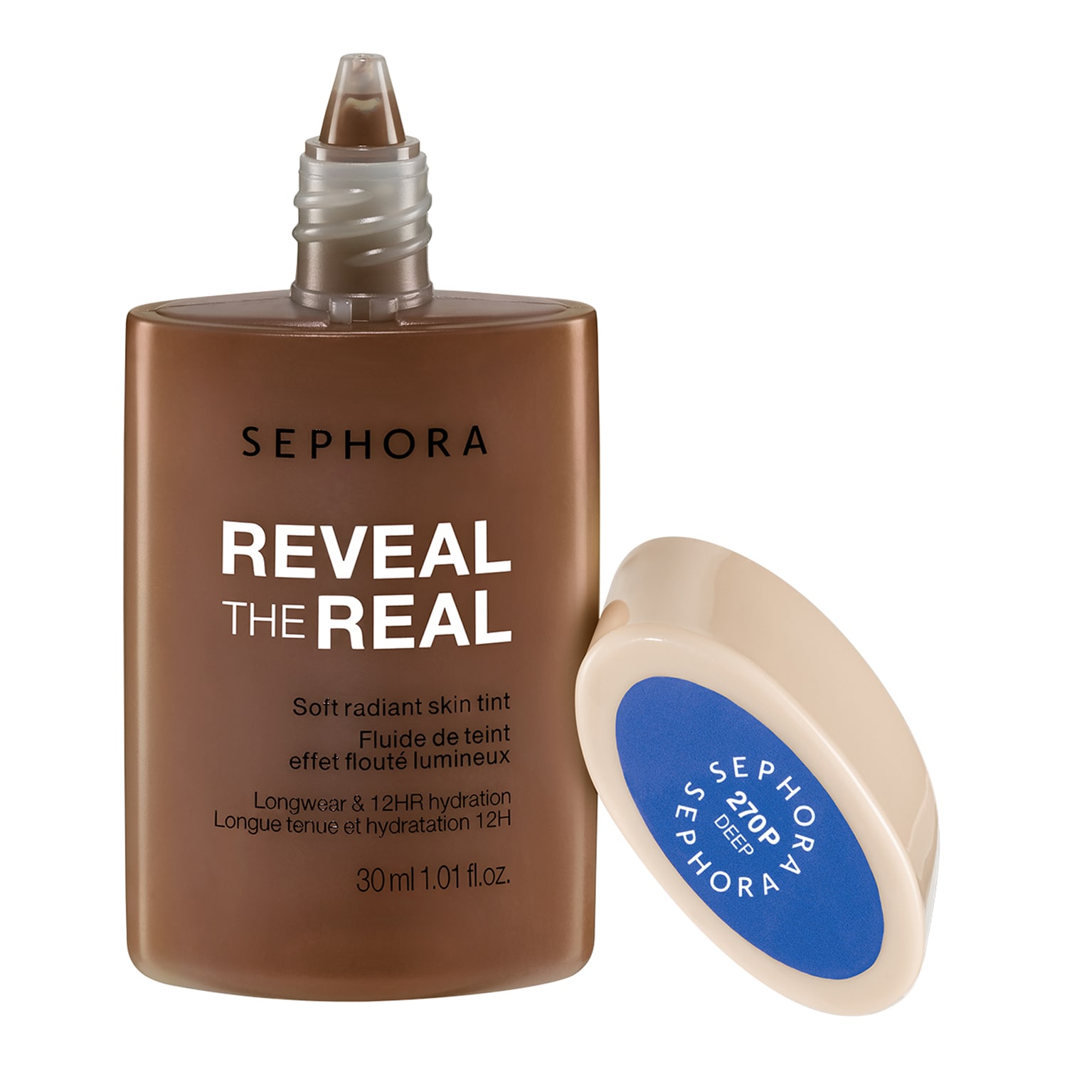 Reveal the Real 270P Deep (30 ml) - Skin tint colorata effetto glowy di ...