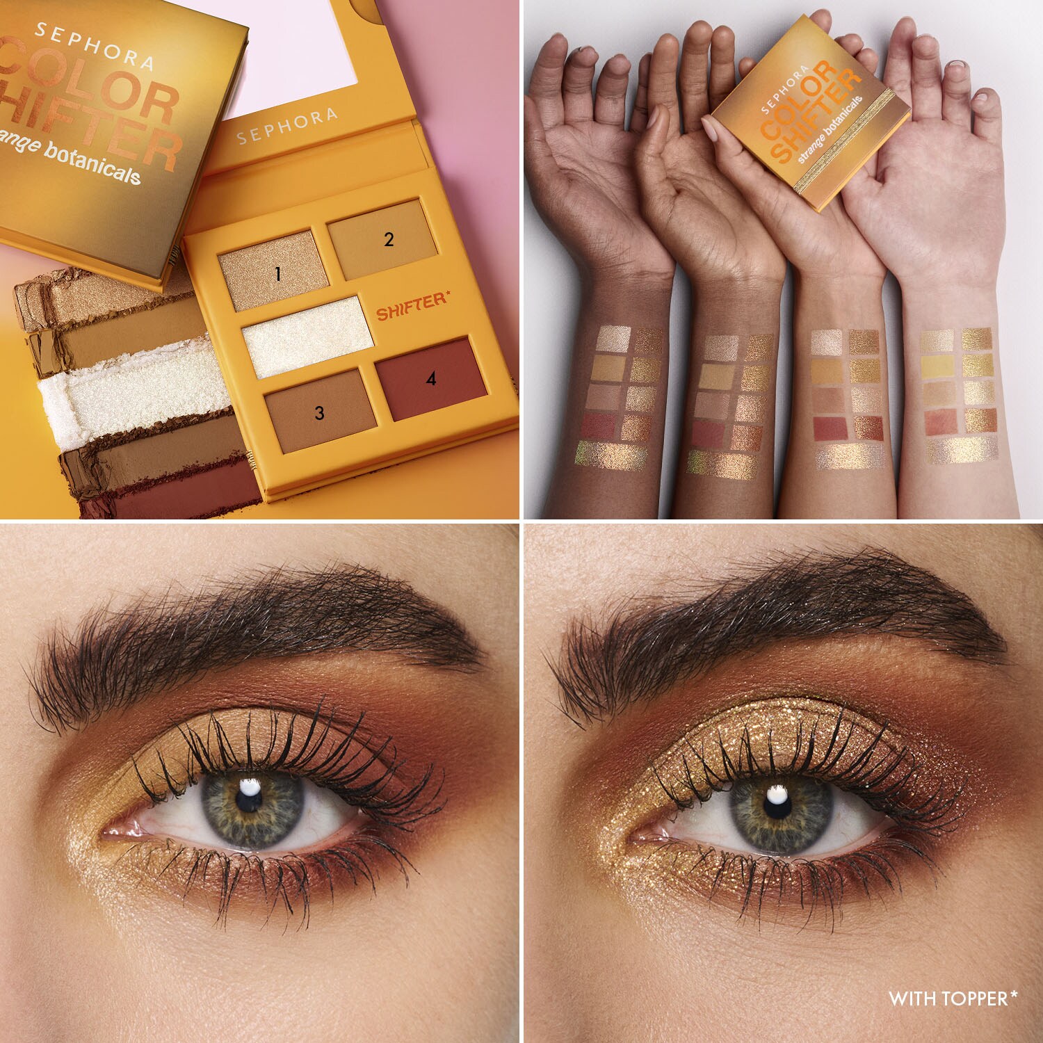 Color Shifter Strange botanicals – Palette maquillage yeux de SEPHORA ...