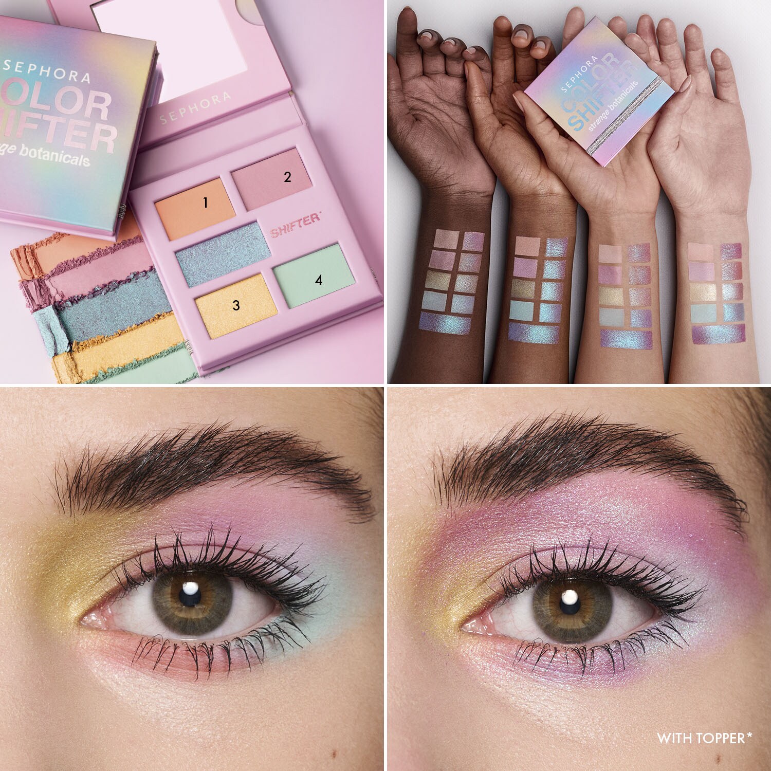 Color Shifter Strange botanicals – Palette maquillage yeux de SEPHORA ...