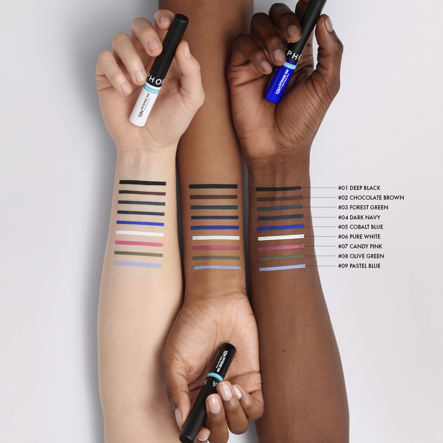 Intense Ink Liner 07 Candy pink (2,8 ml) - Eyeliner liquido mat e intenso di SEPHORA COLLECTION ...