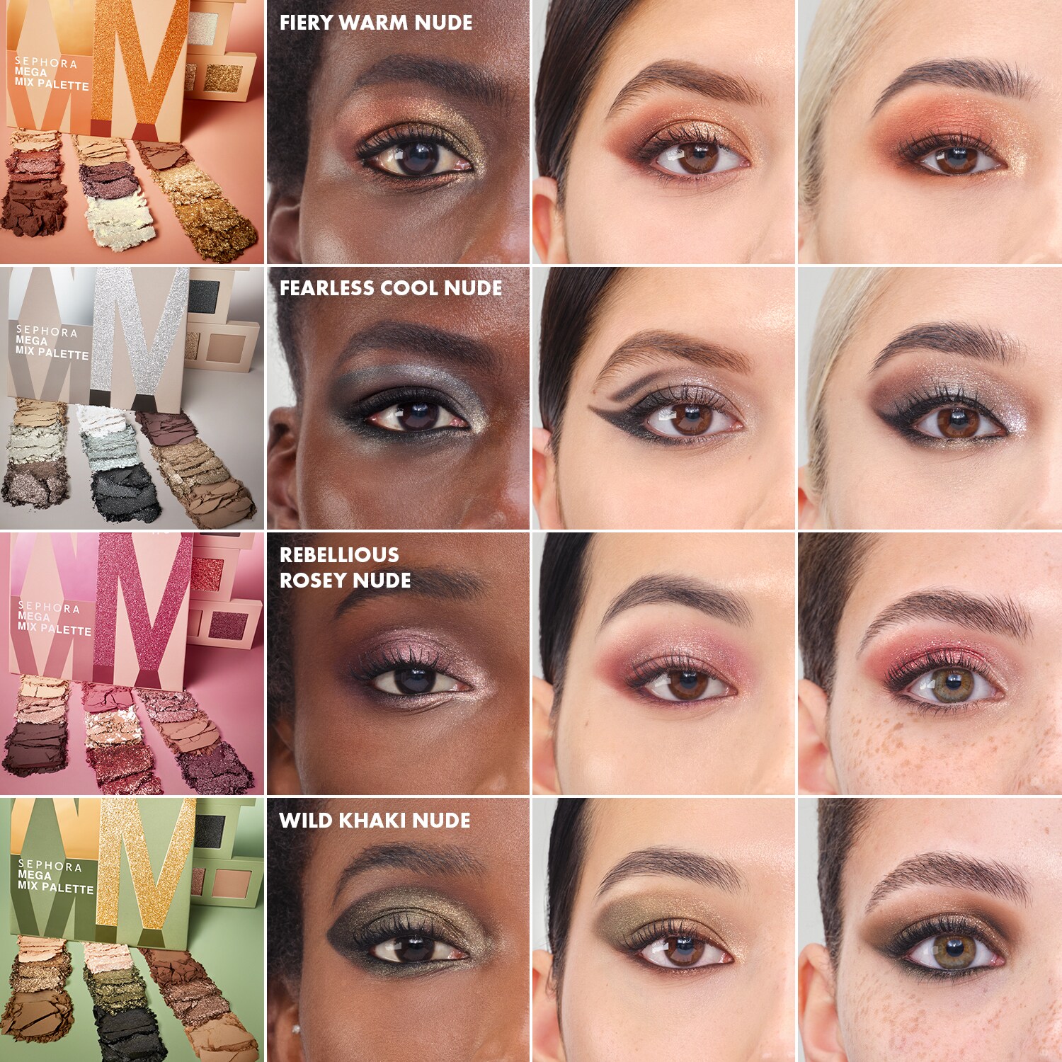 Mega Mix Palette - Mega-paleta de farduri Sephora Collection ≡ SEPHORA