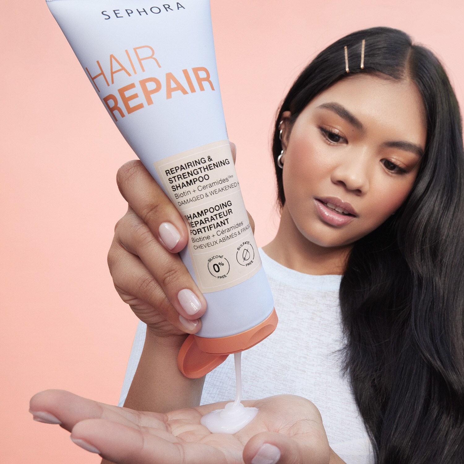 Champô reparador fortificante - Produto de limpeza reparador Sephora Collection ≡ SEPHORA