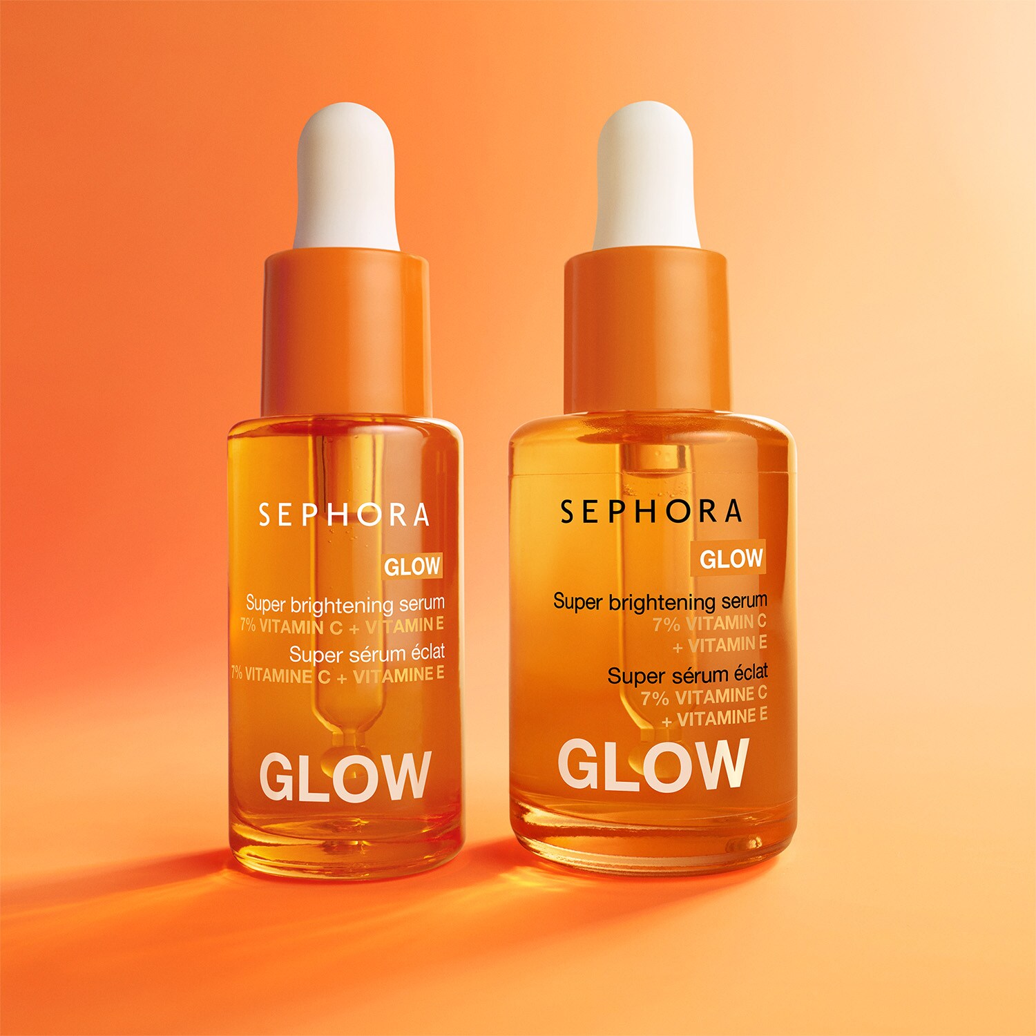 GLOW - Super sérum éclat avec 7% de vitamine C et de la vitamine E de ...