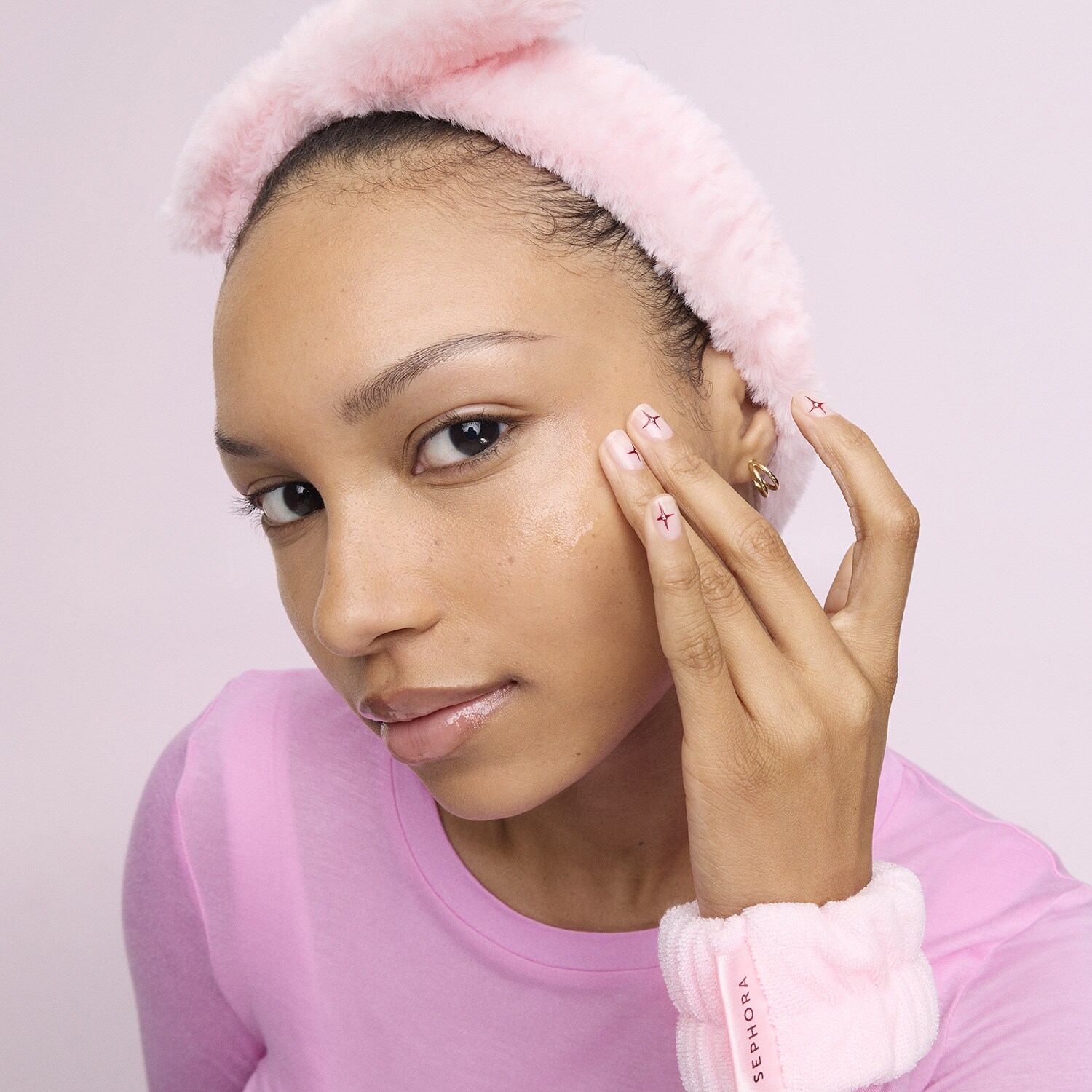 Set Acessórios de Limpeza Facial- 1 bandolete + 2 pulseiras Sephora ...