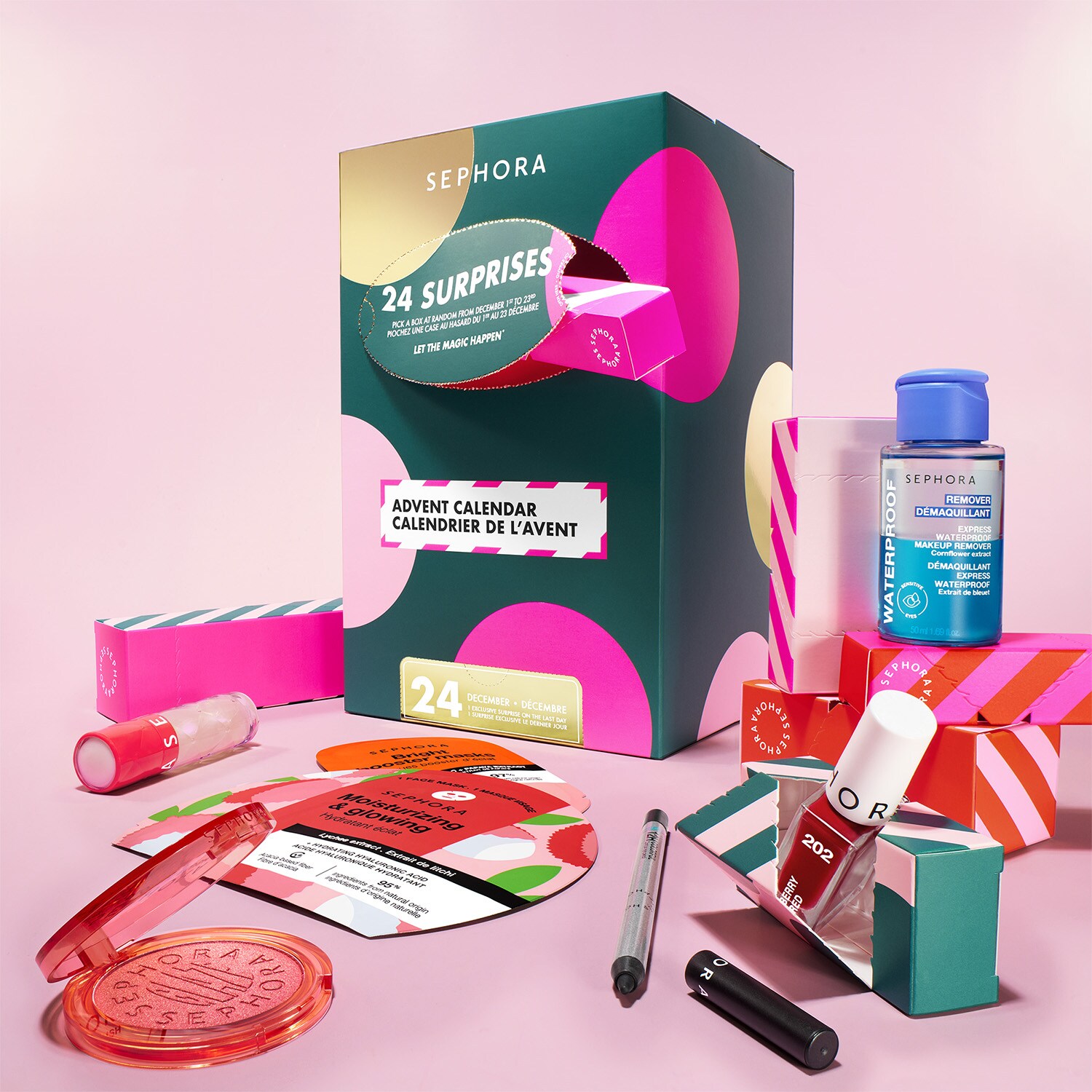 Kalendarz adwentowy - 24 niespodzianki i SEPHORA COLLECTION ≡ SEPHORA