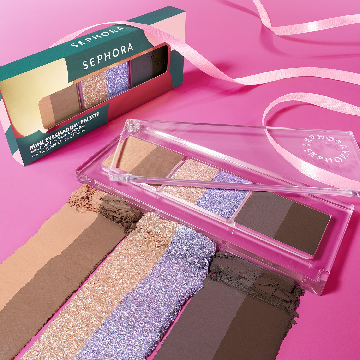 Sephora Collection - Mini Eyeshadow Palette - Palett Med 6 Ögonskuggor